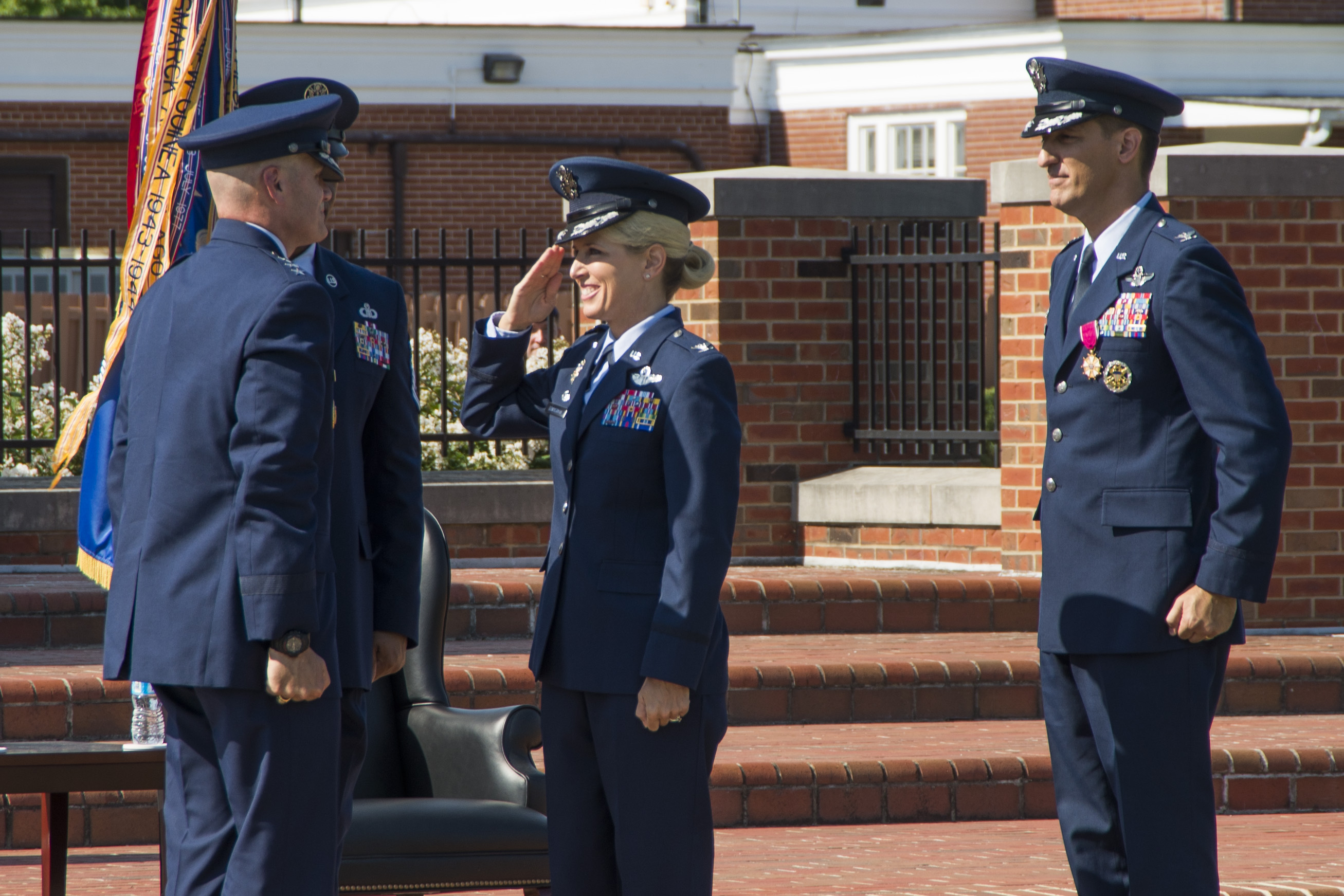 375th Air Mobility Wing Change of Command