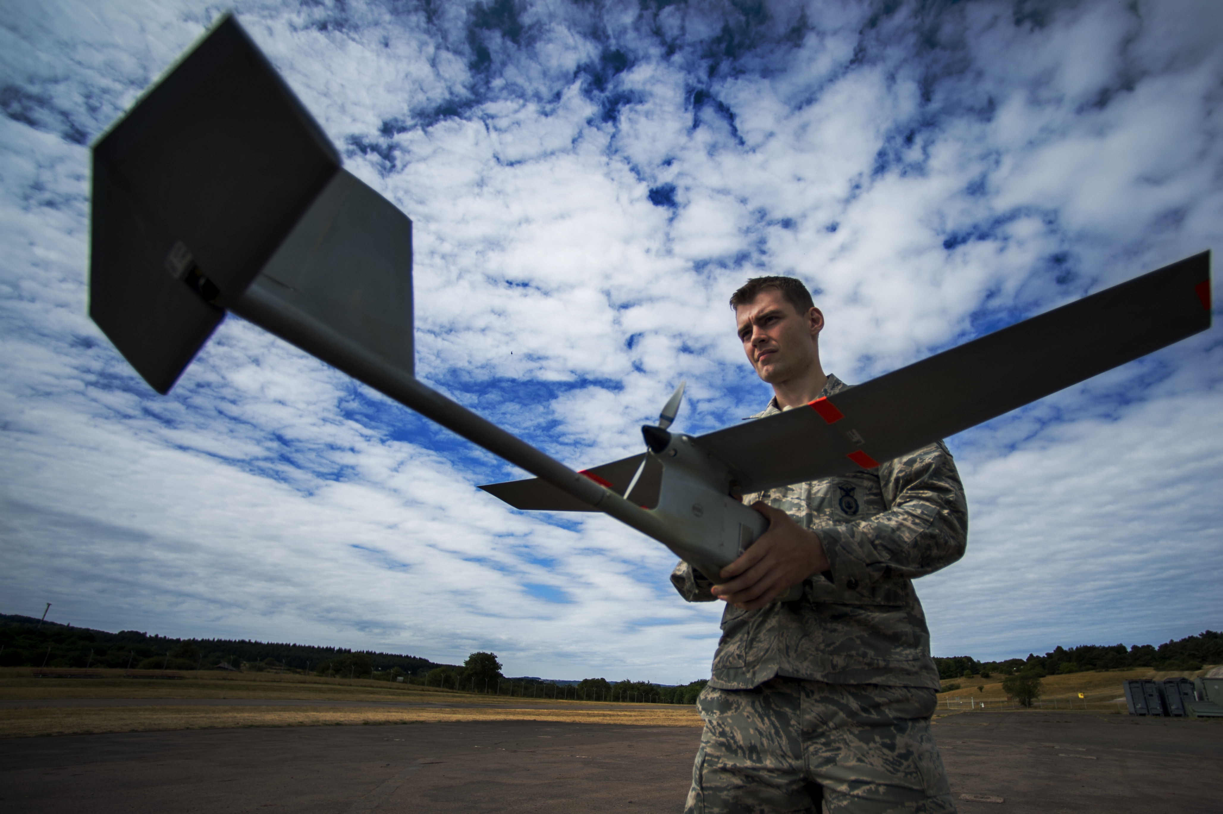 Defender's Raven keeps watch from above > Spangdahlem Air Base ...