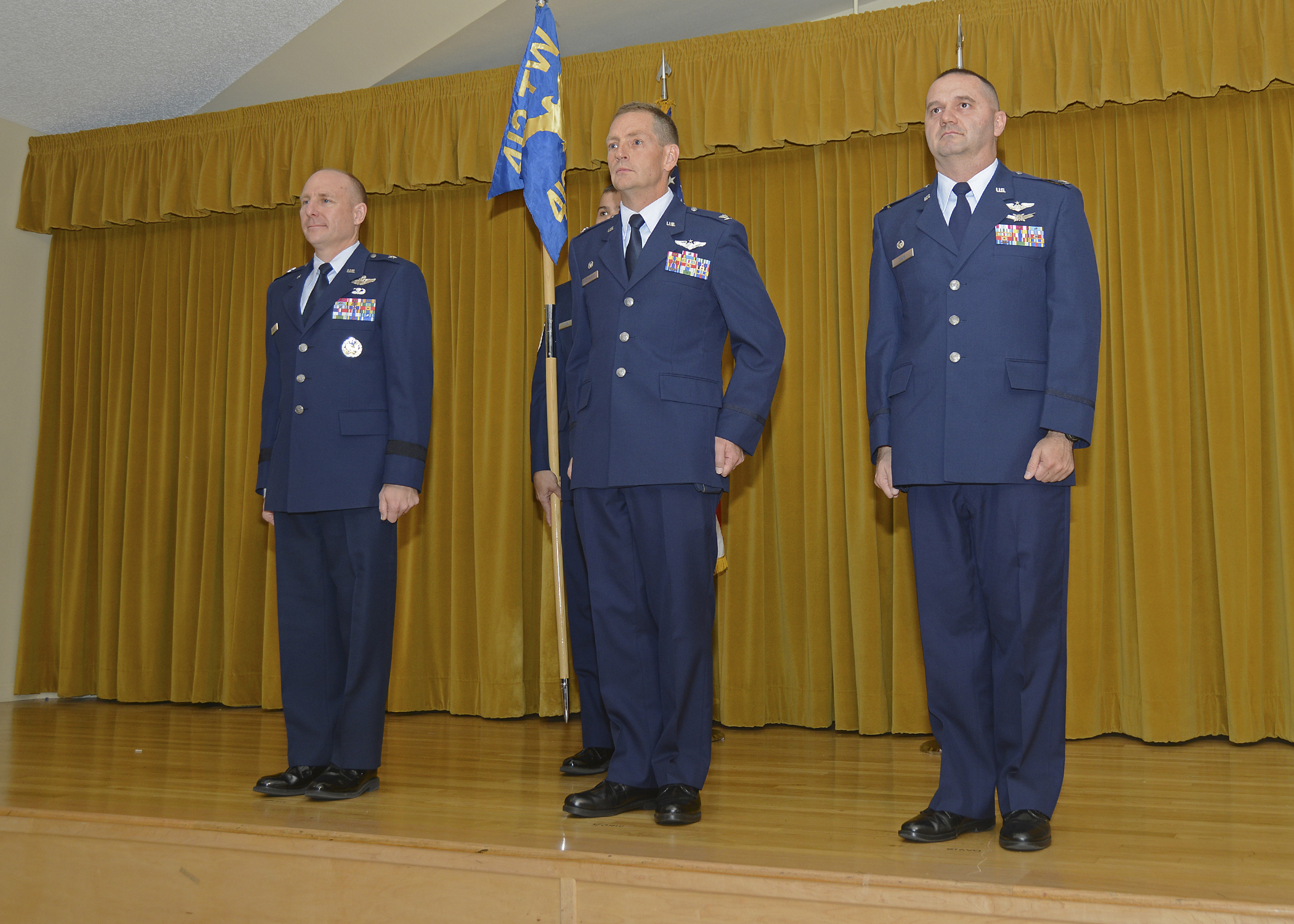 412th EWG Change of Command