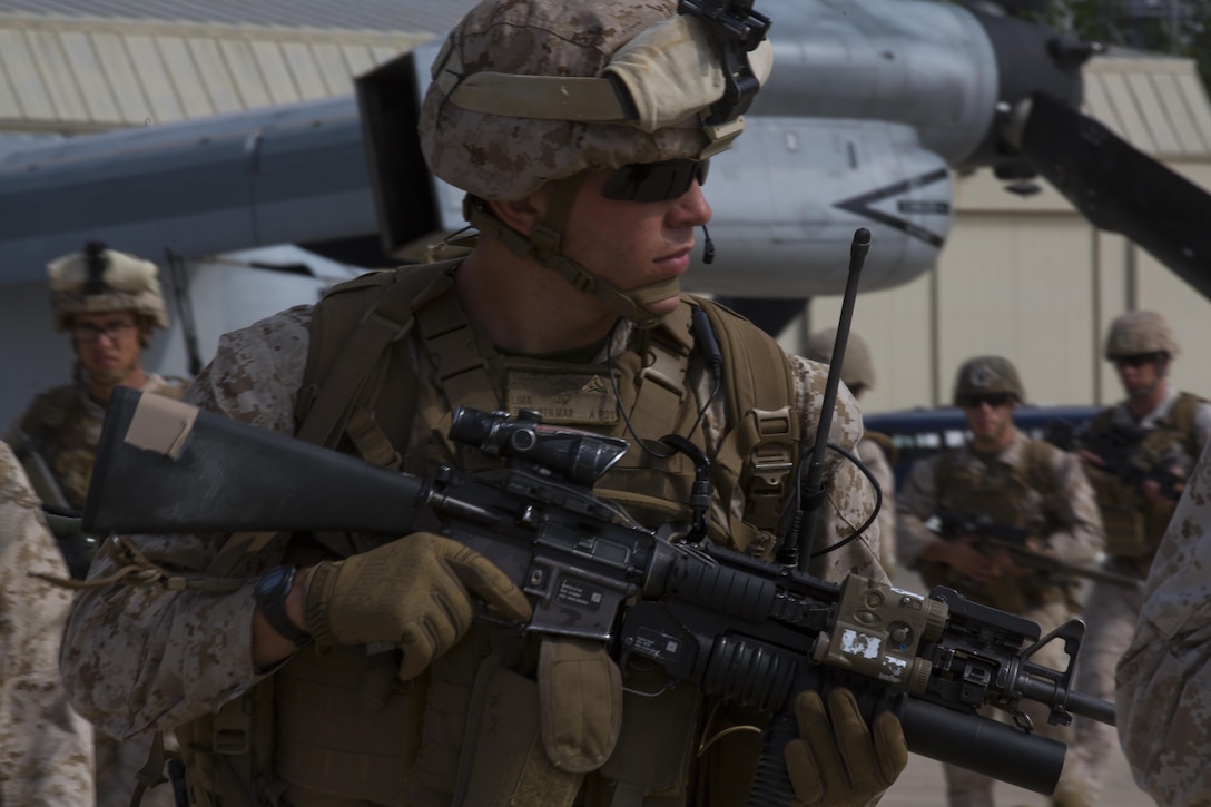 Alert Force Platoons Conduct Crisis Response Drills