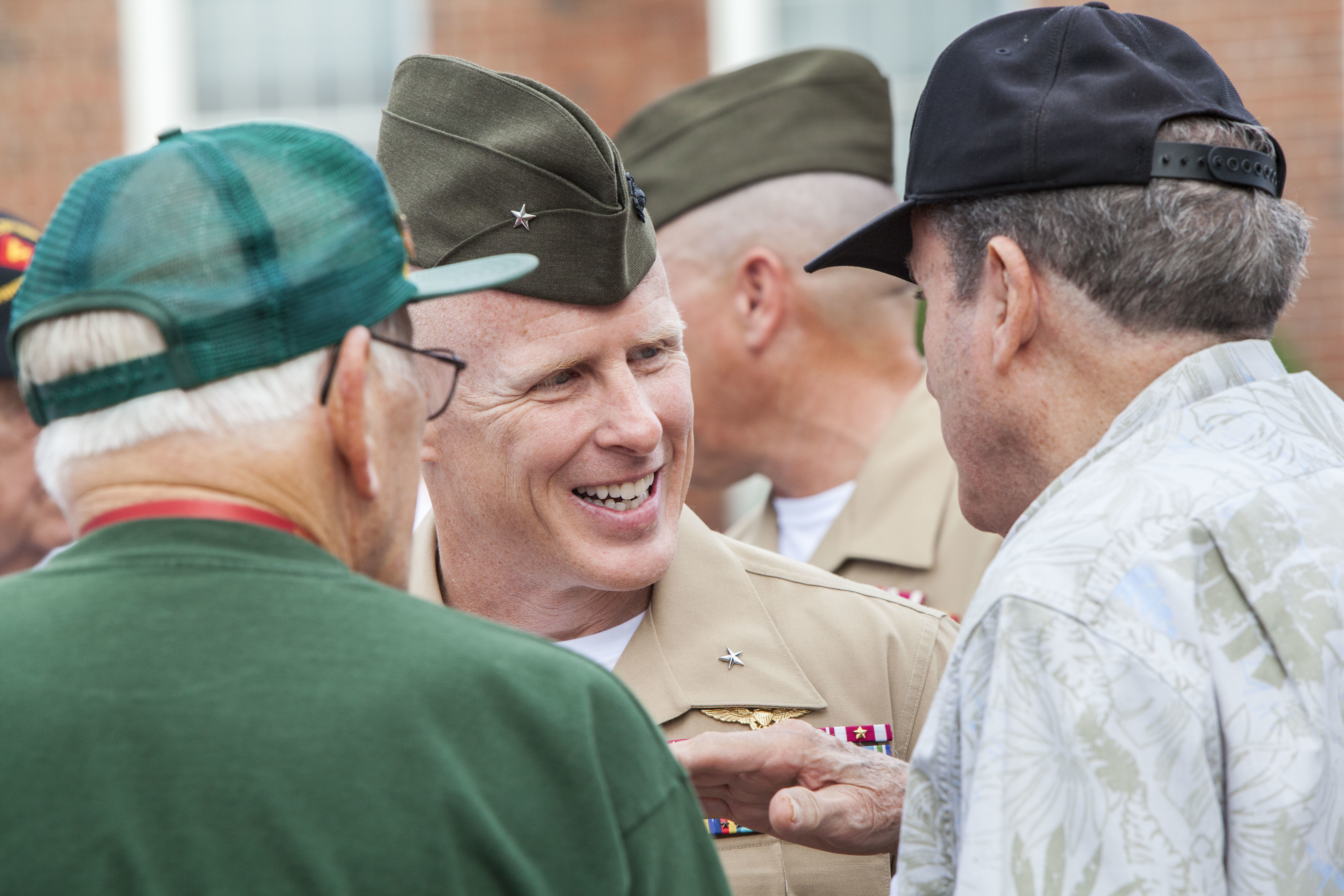 U.S. Marine Corps Brig. Gen. Thomas D. Weidley, commanding general of ...