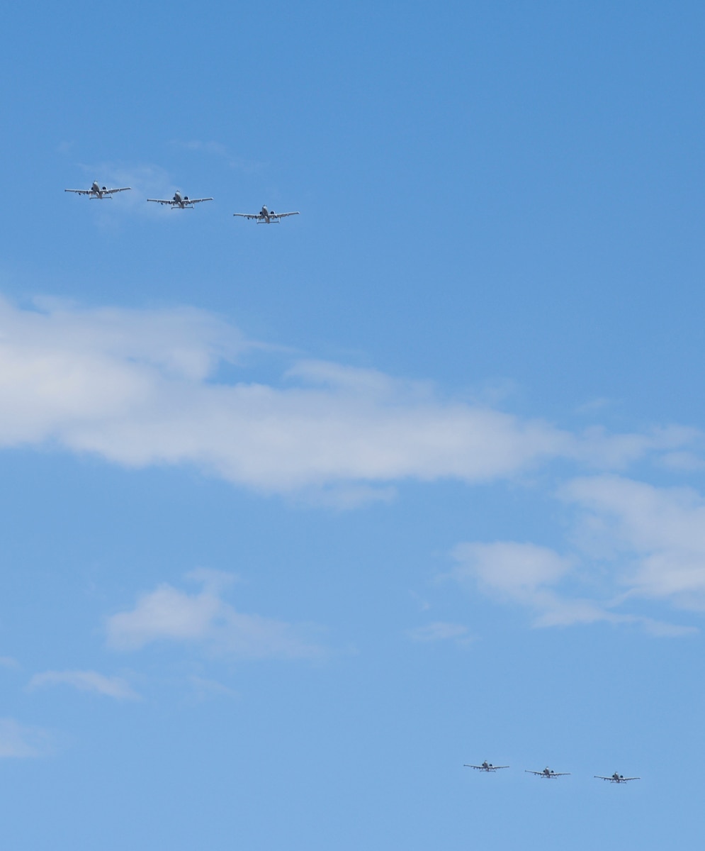 The 354th "Bulldogs" Fighter Squadron return home > Davis-Monthan Air ...