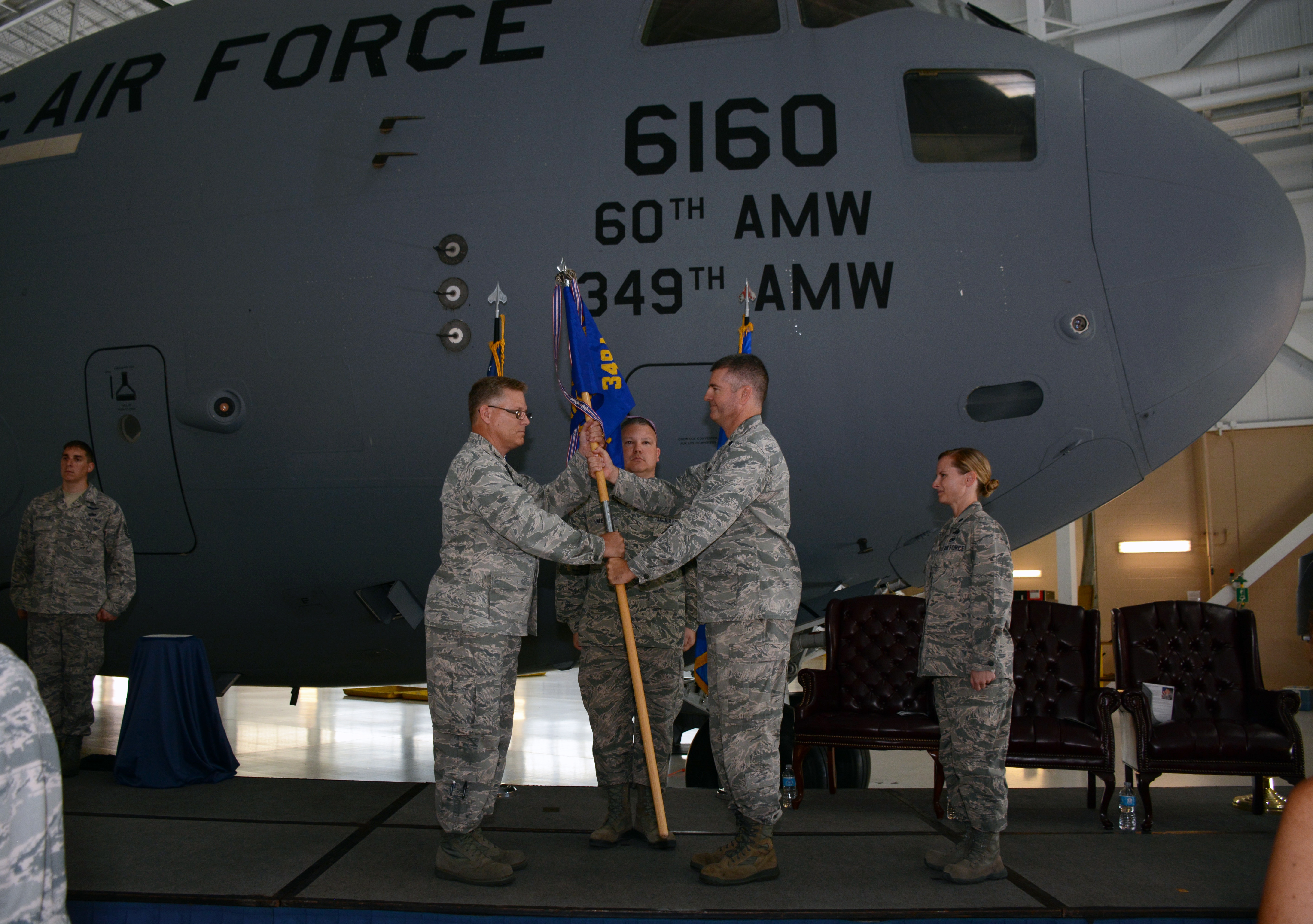 945th Aircraft Maintenance Squadron welcomes new commander > 349th Air ...