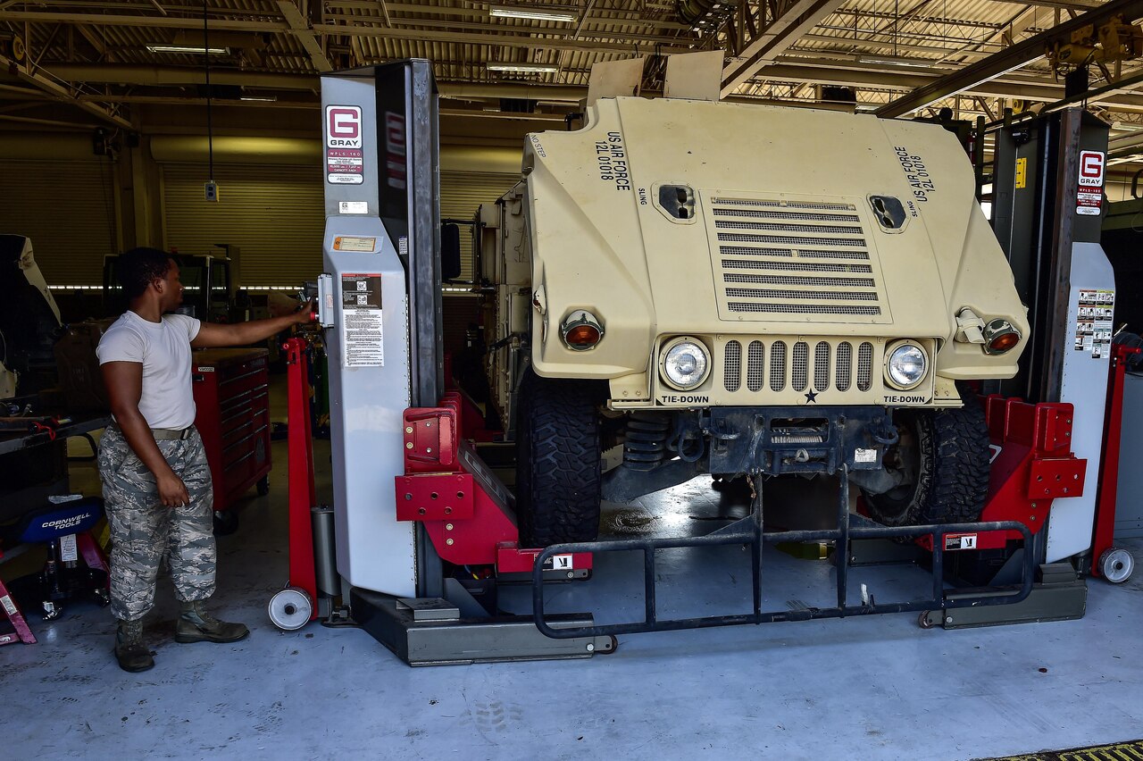 Vehicle Maintenance flight keeps base rolling > U.S. Department of War ...