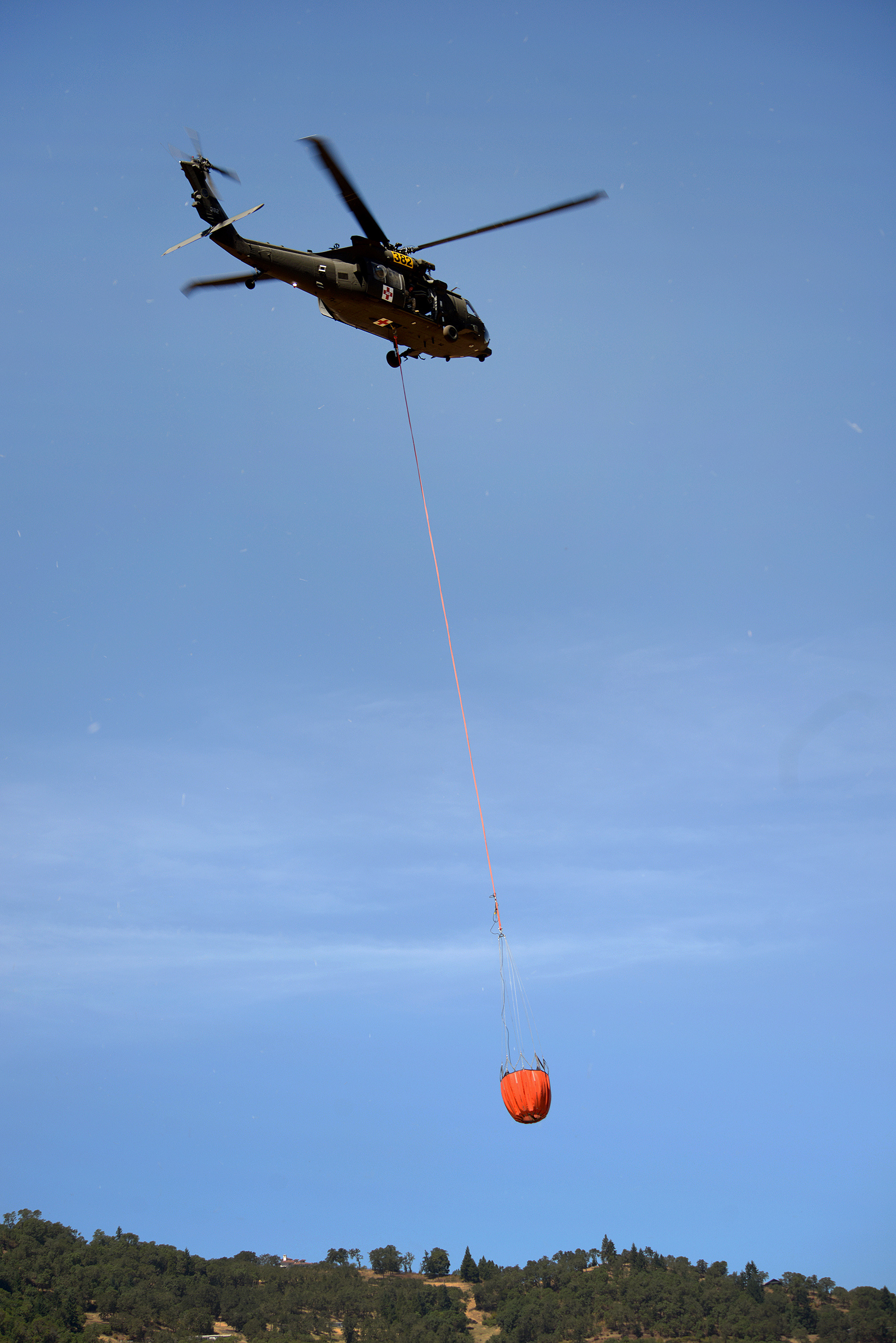 Oregon Army National Guardsmen Lt. Col. Brian Houston, Chief Warrant ...