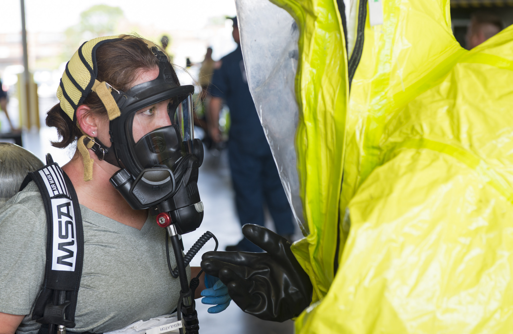 AST celebrates Coast Guard birthday with hazmat drill > Joint Base ...