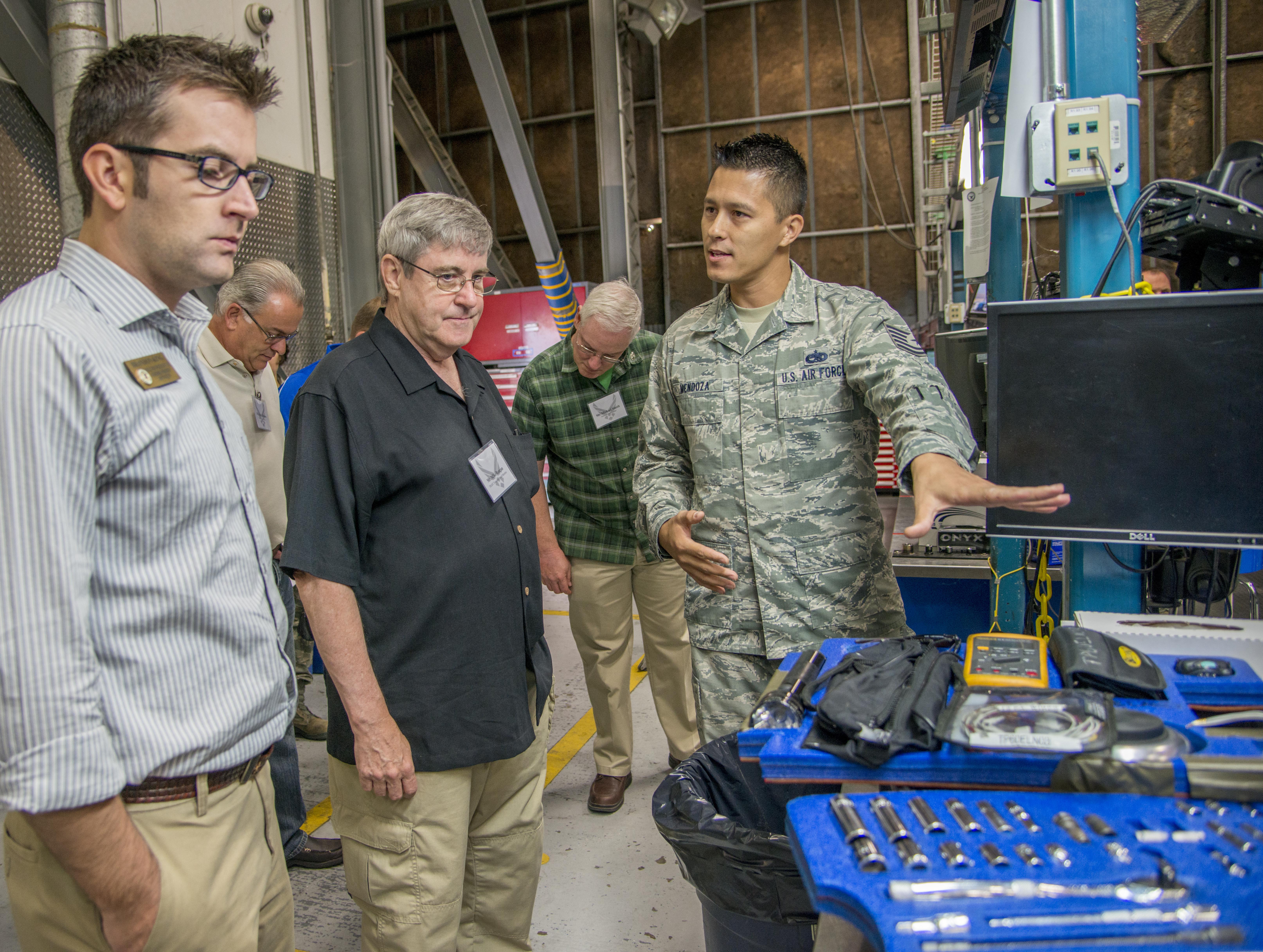 Civic leaders see Travis maintenance up close > Travis Air Force Base ...