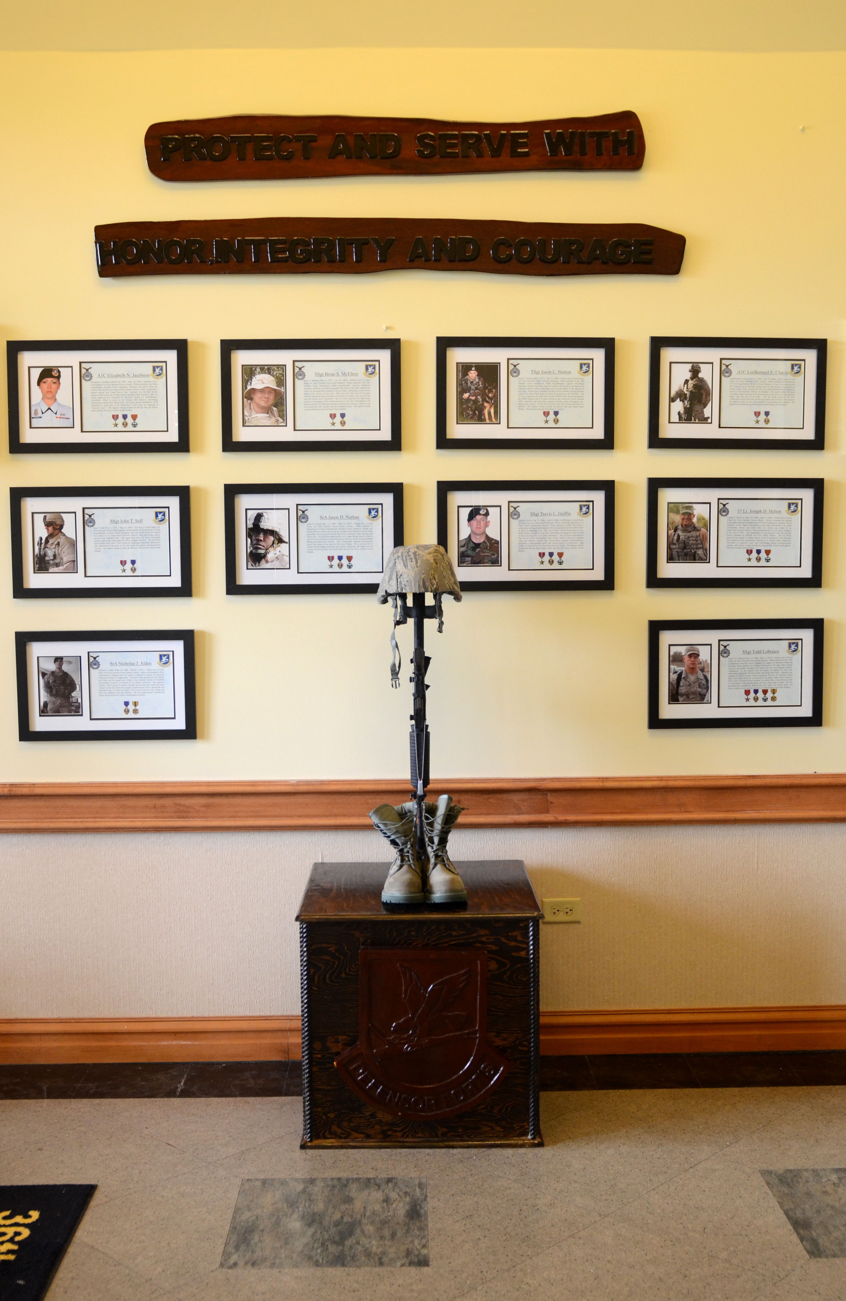 Keeping the badge polished: 36th SFS unveils new memorial > Andersen ...