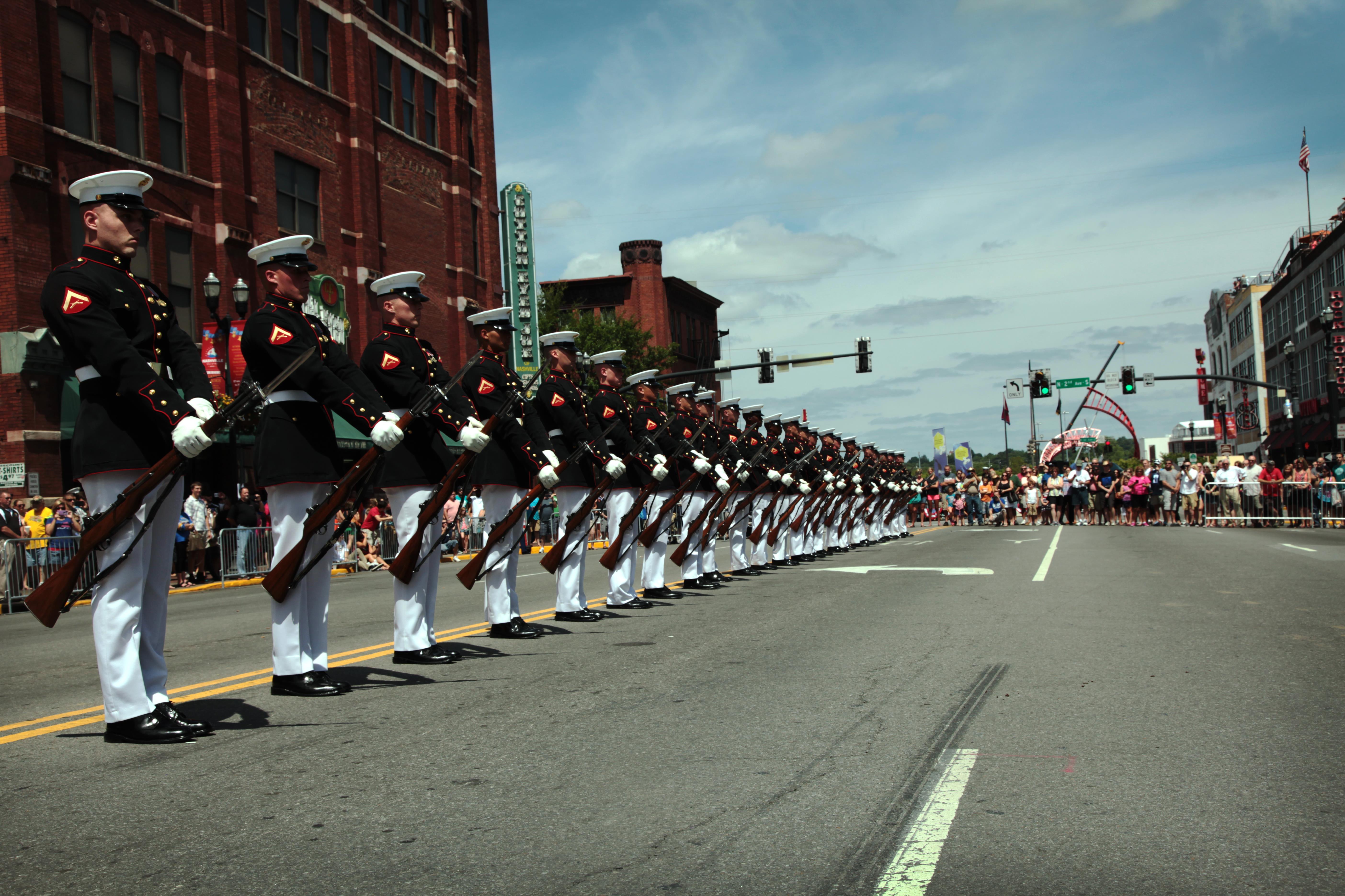Silent Drill Platoon honors Medal of Honor recipients