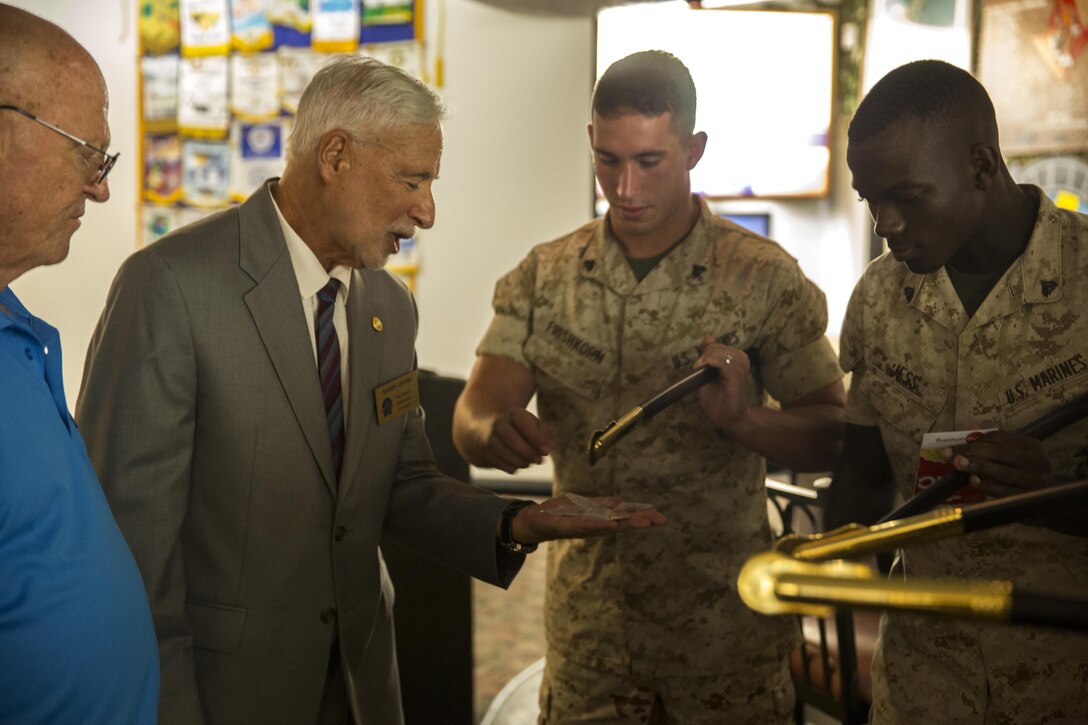 Rotary Foundation recognizes corporal’s course honor graduates