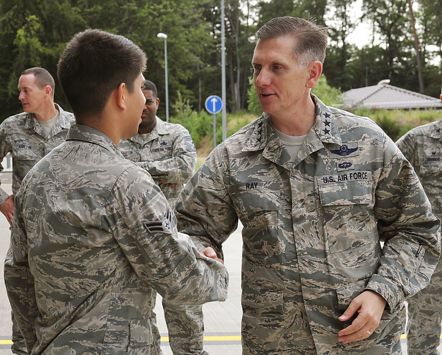 3rd AF commander experiences 86 AW capabilities firsthand > Ramstein ...