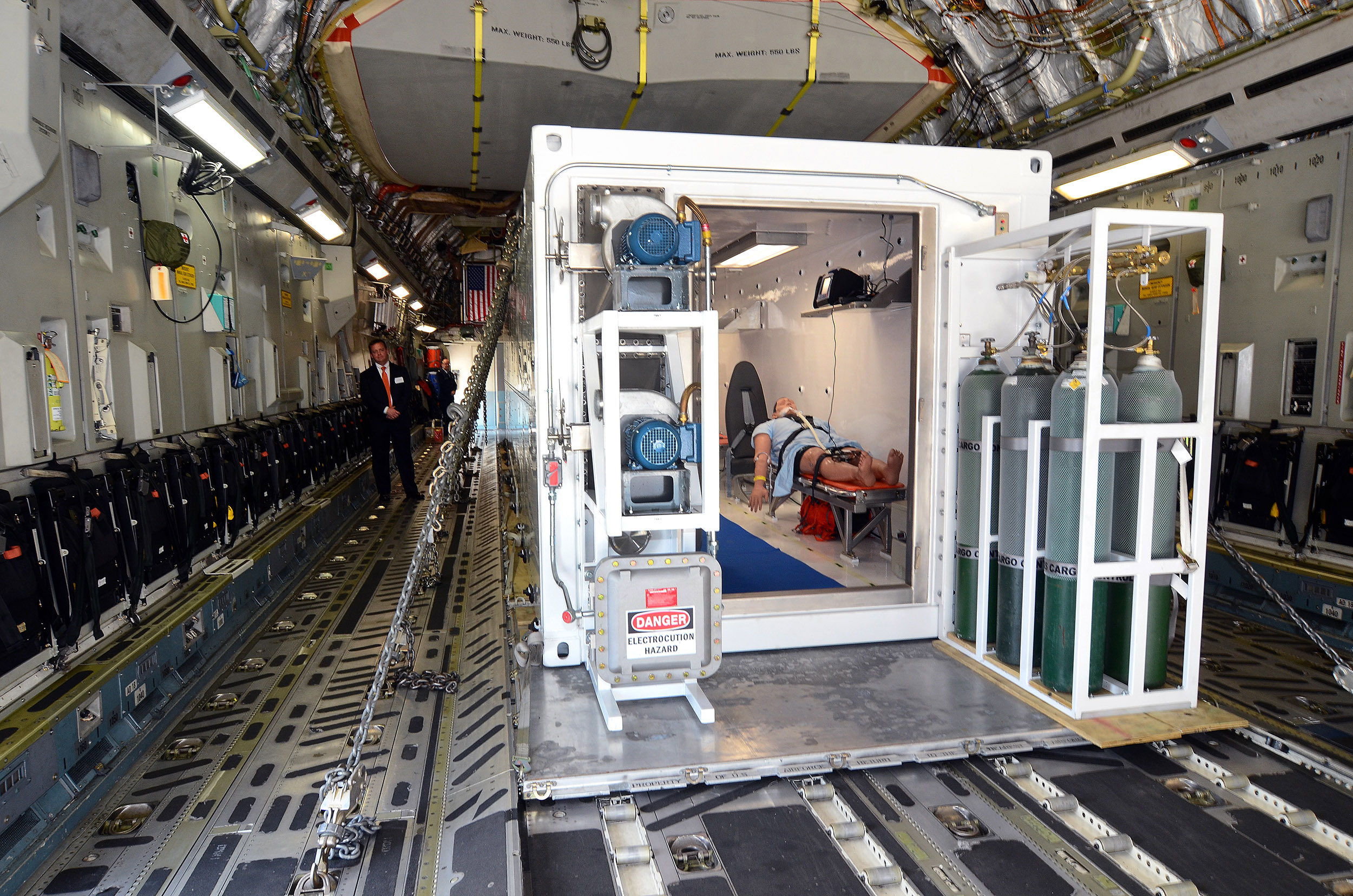 Next generation biocontainment system unveiled at Dobbins > Dobbins Air ...