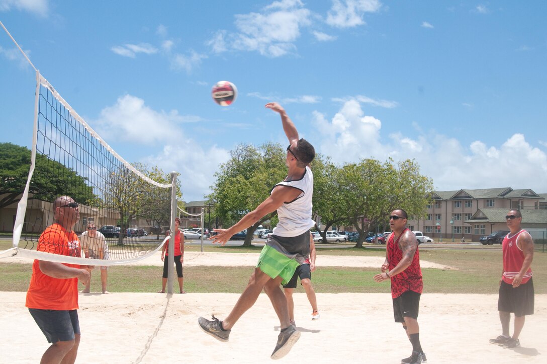 Ready, set … spike!