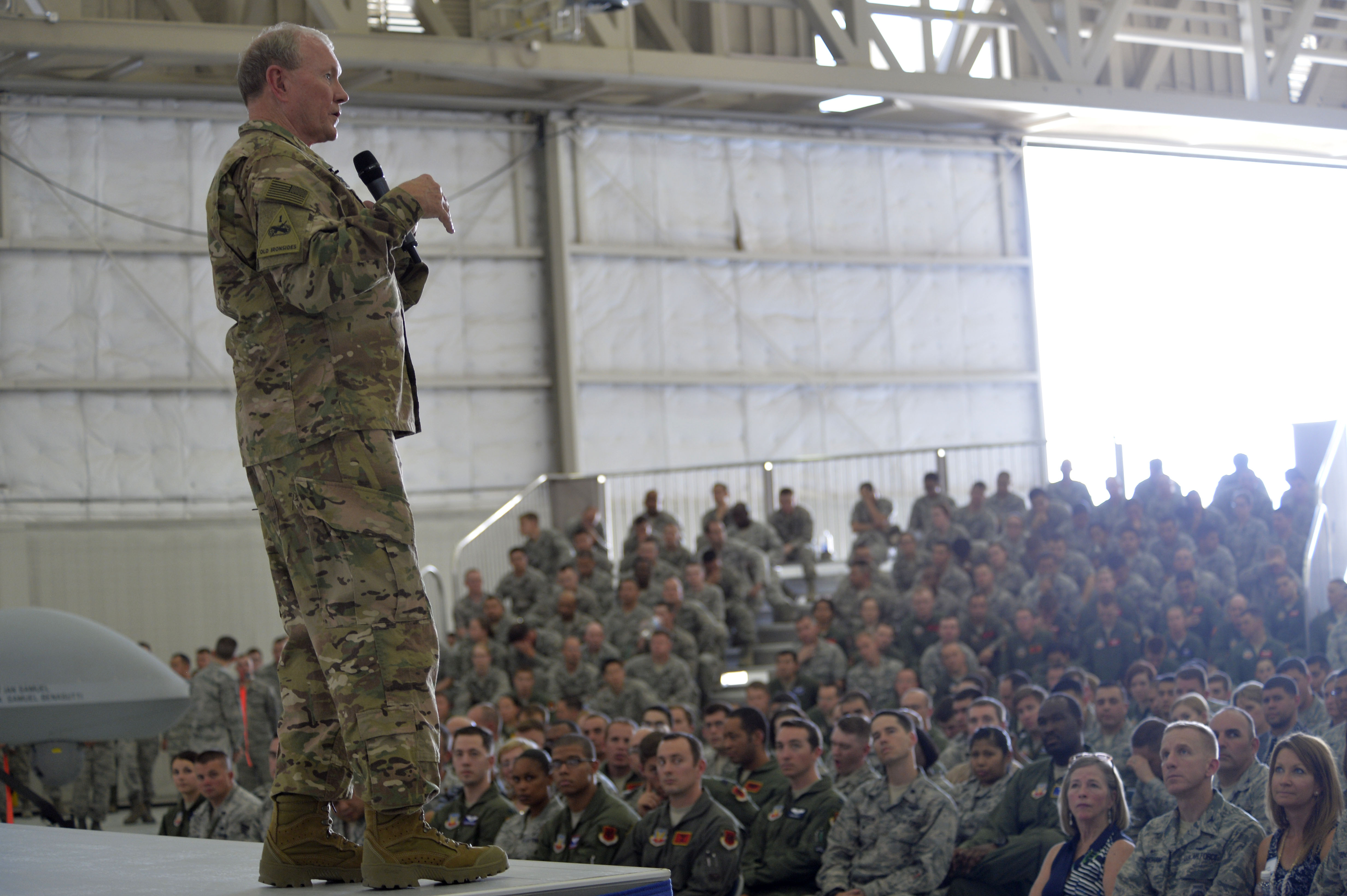CJCS visits Creech, gives praise to Airmen > Creech Air Force Base ...