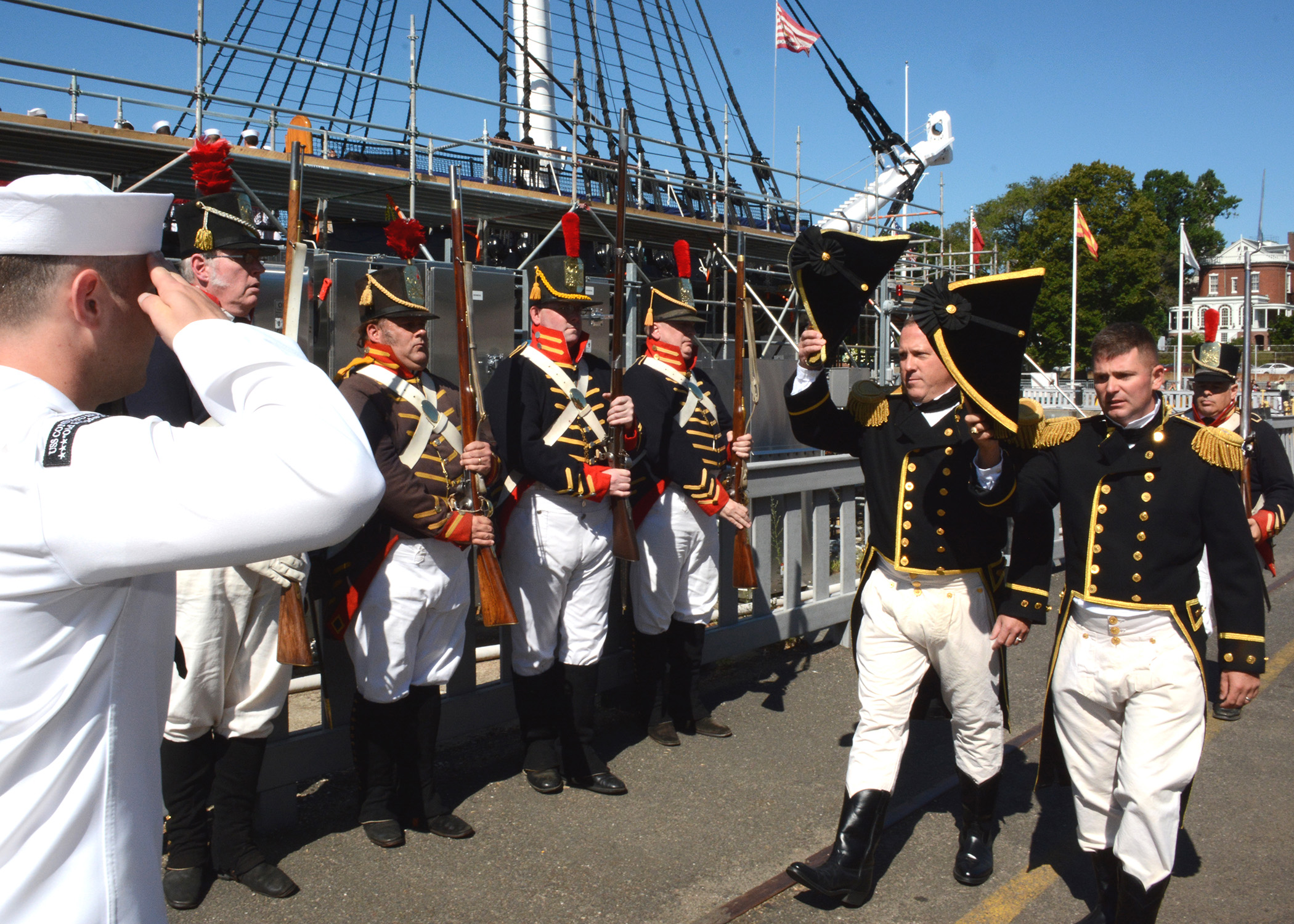 USS Constitution Holds Change of Command Ceremony, Welcomes 74th CO ...