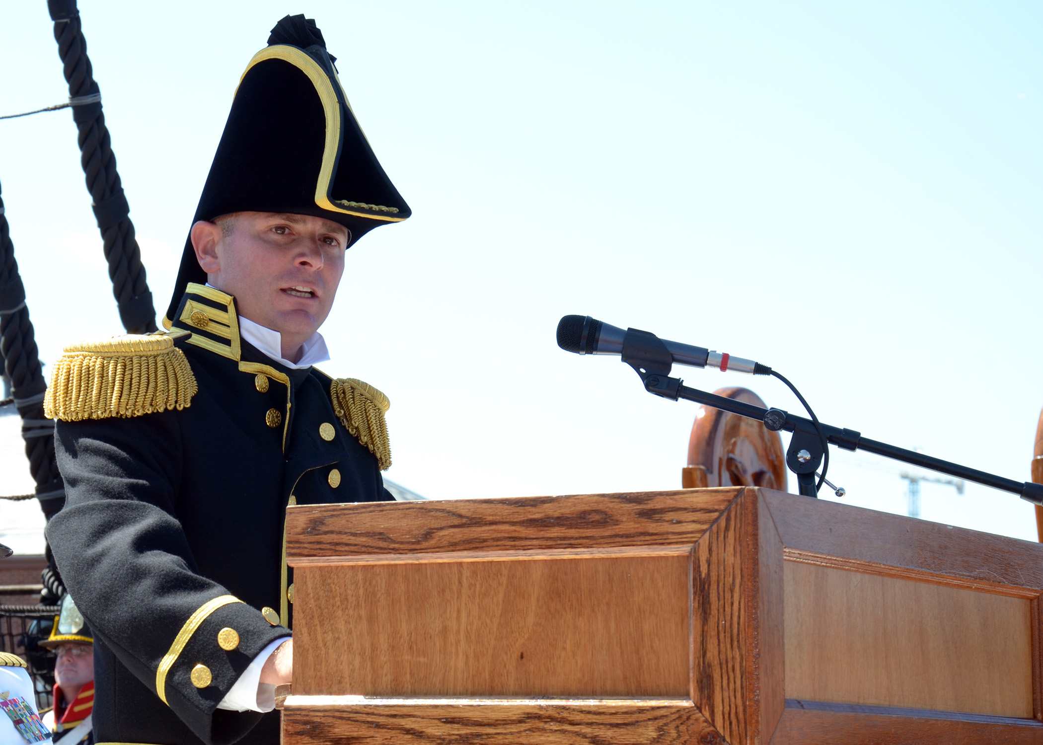 USS Constitution Holds Change of Command Ceremony, Welcomes 74th CO ...