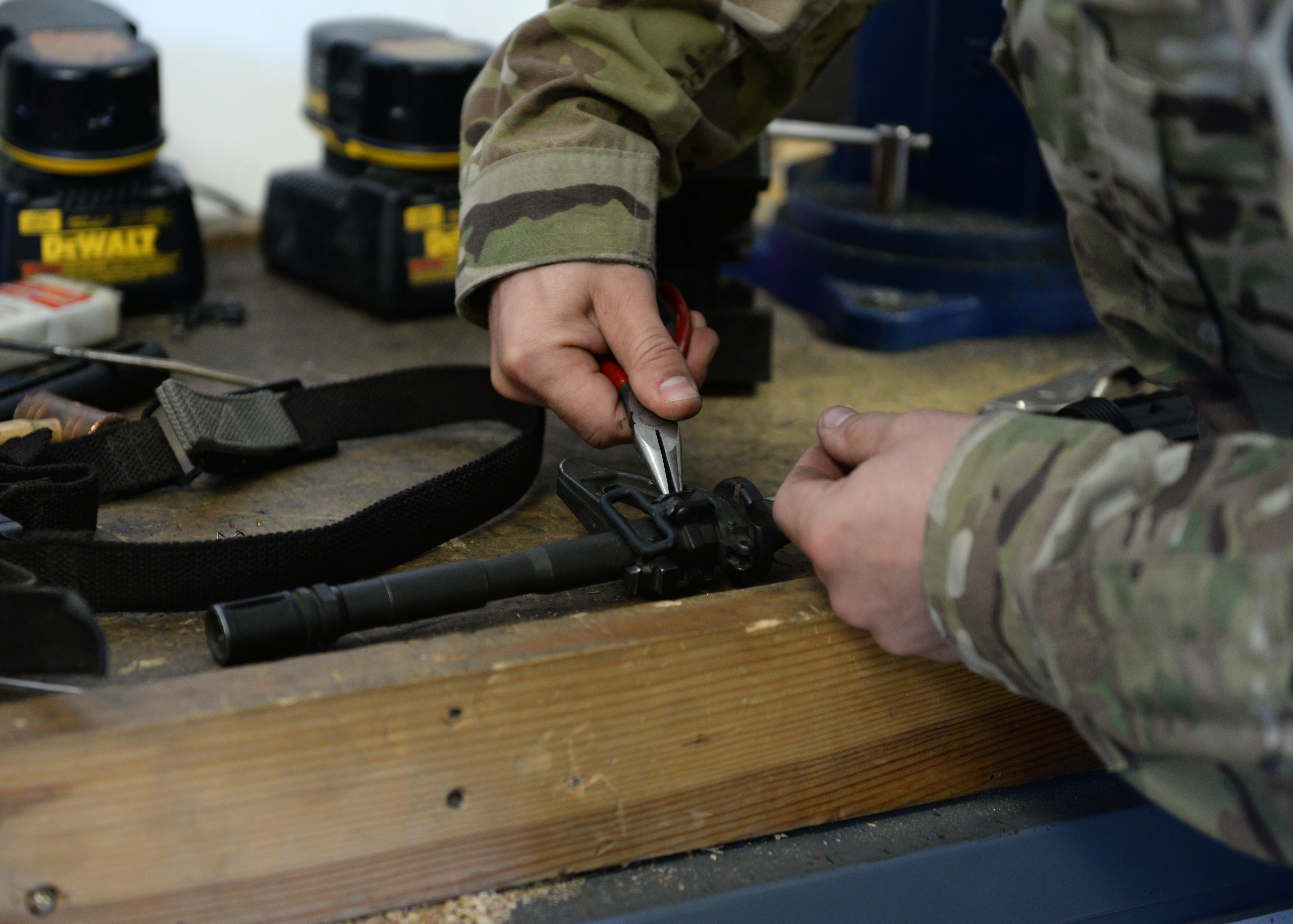 CATM Airman deployed as BAF’s only weapons repairman > U.S. Air Forces ...