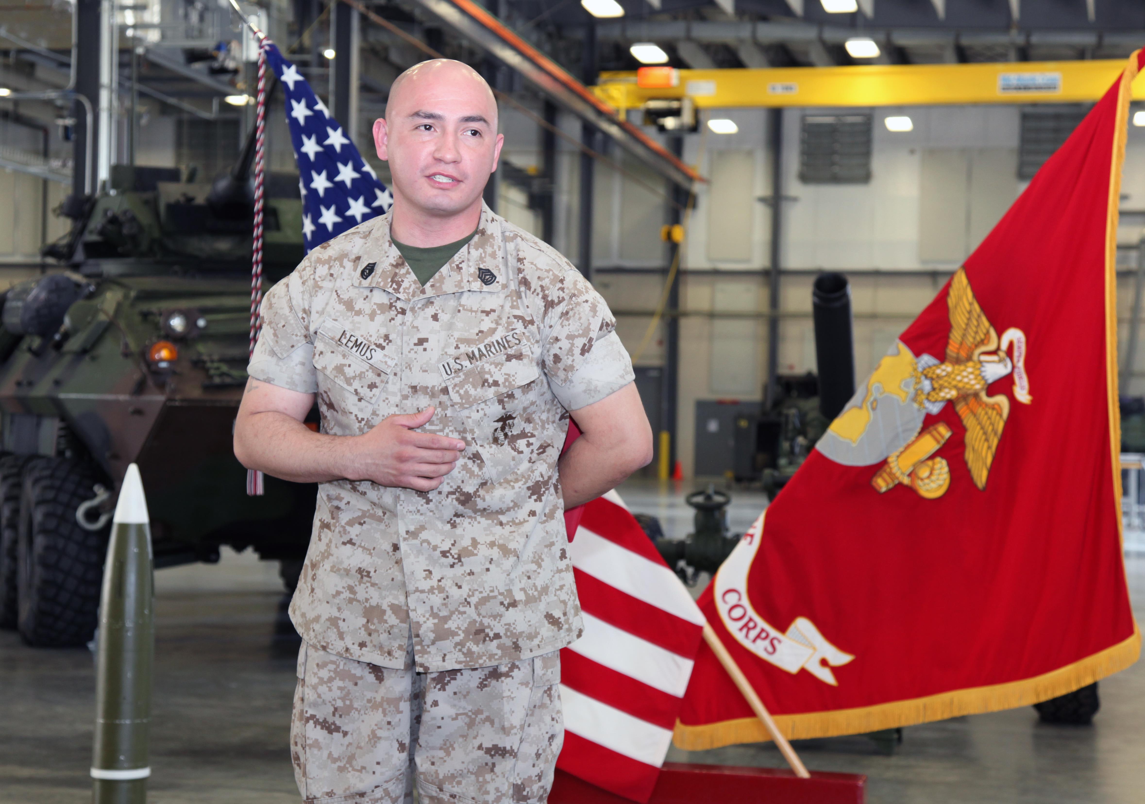 Gunnery sergeant sets the bar, becomes Lee’s first Marine Master ...