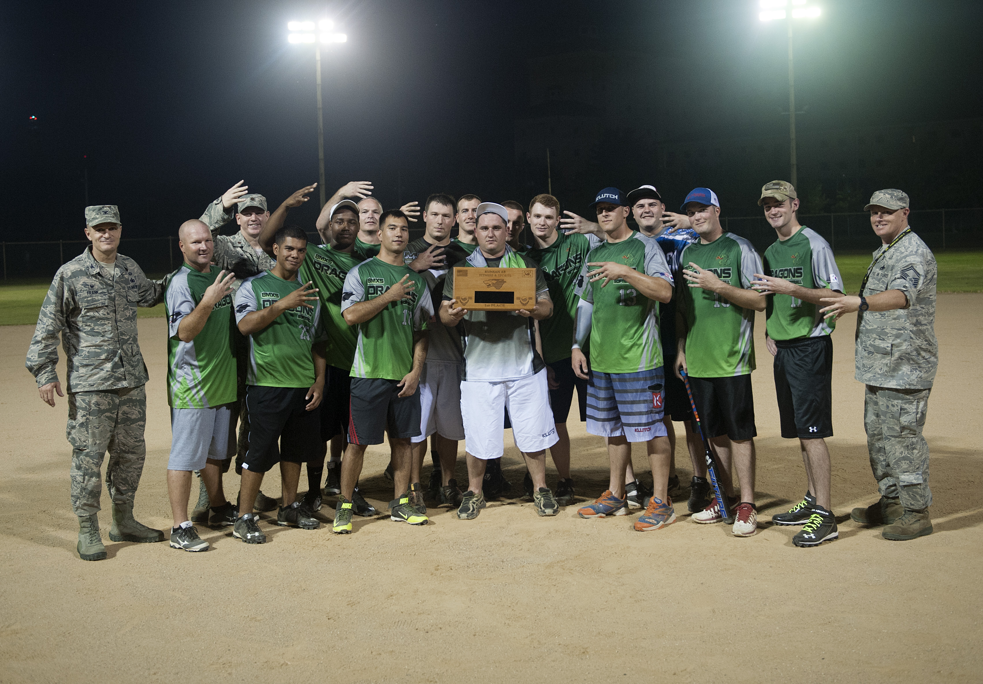8th MXS defeats 8th SFS 16-5, crowned champs > Kunsan Air Base ...