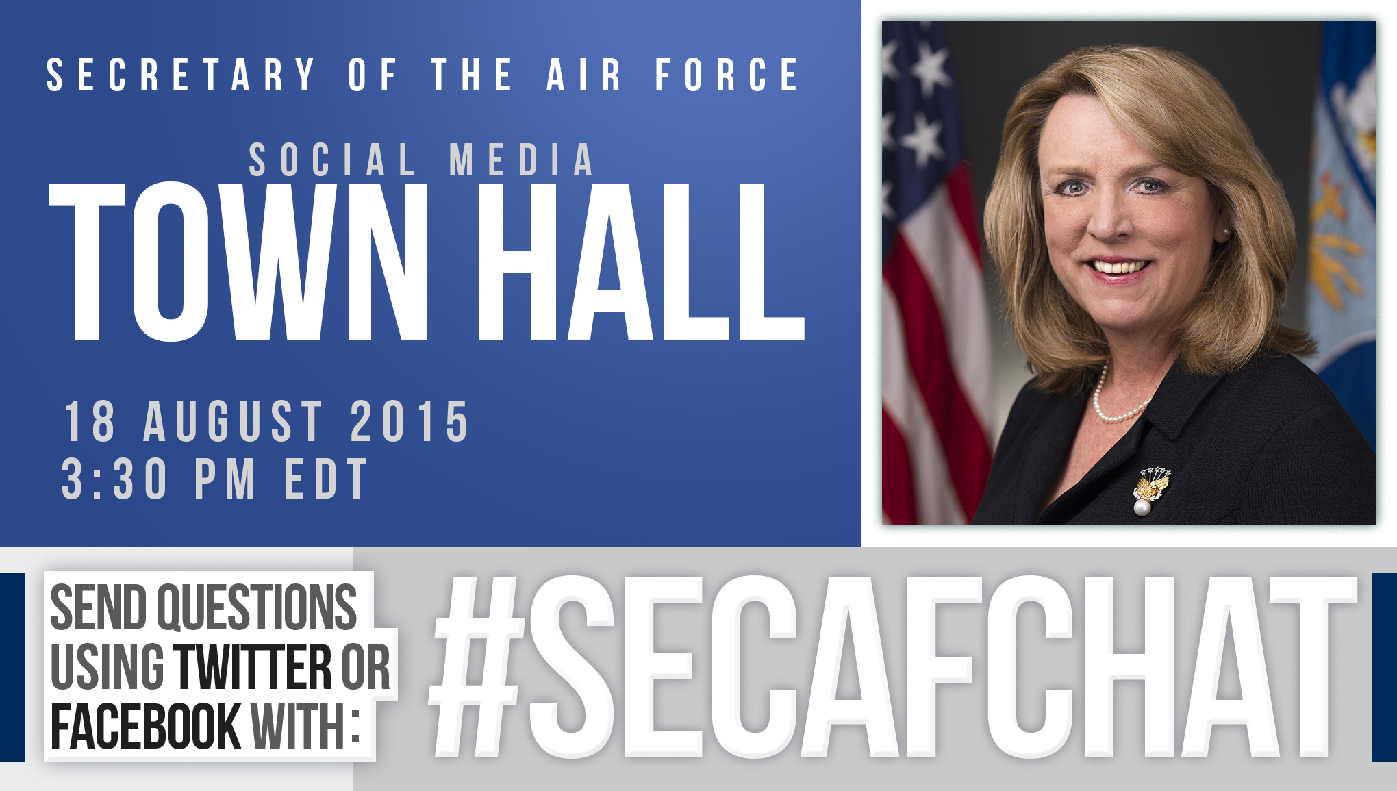 SecAF Town Hall