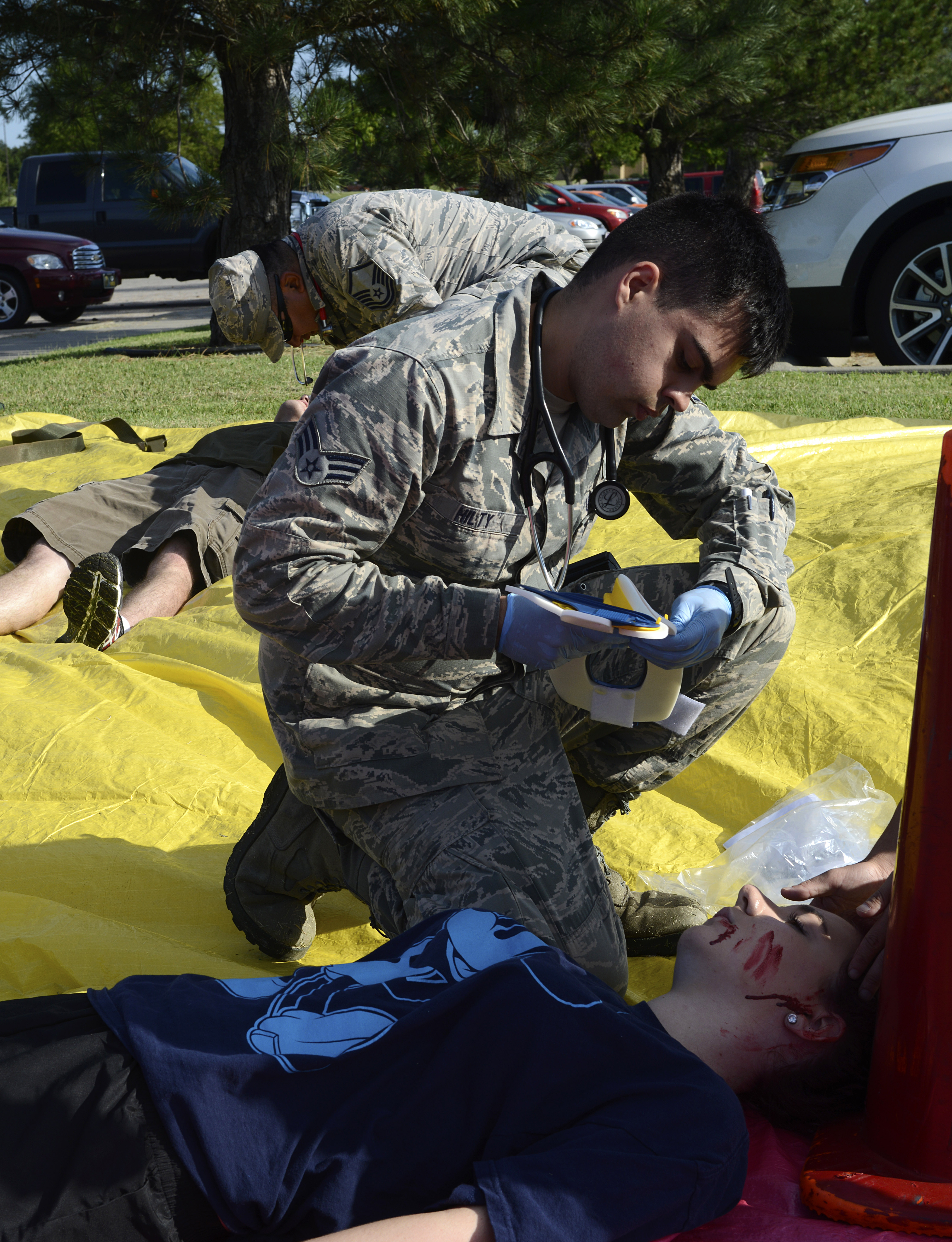 Exercise helps train McConnell medical Airmen for emergency > McConnell ...