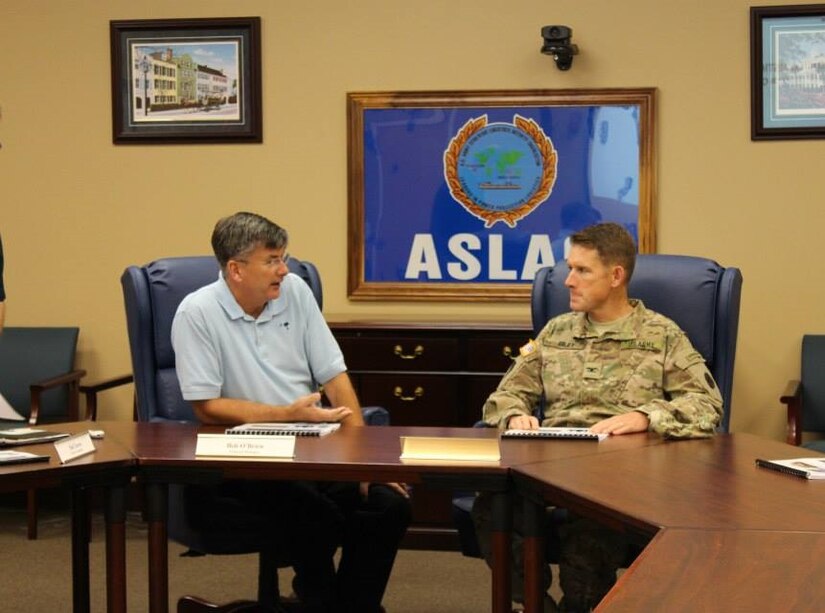 841st TB and 597th TB leadership tours ASLAC > Joint Base Charleston ...
