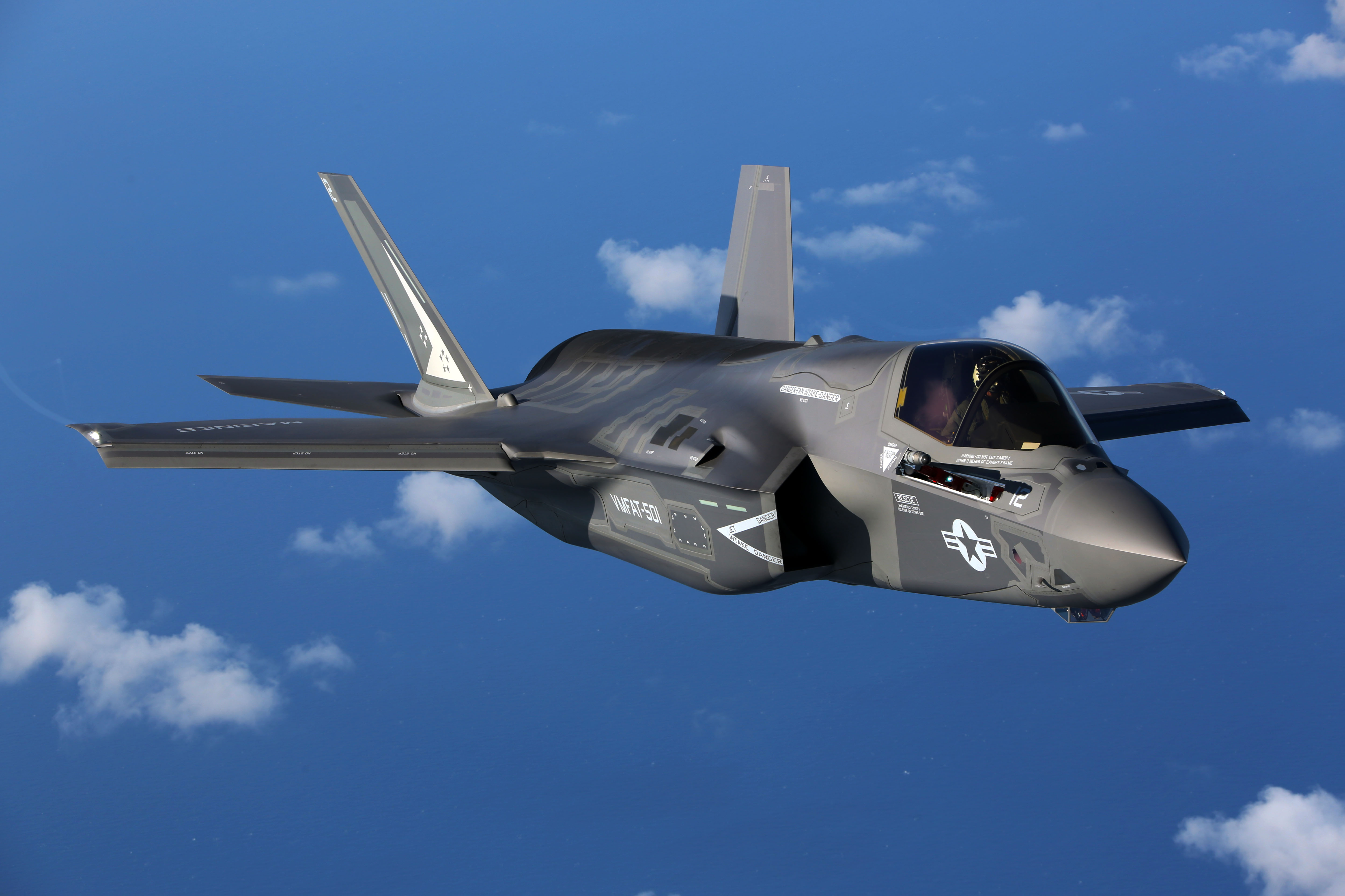 Naval aviators sharpen skills high above clouds