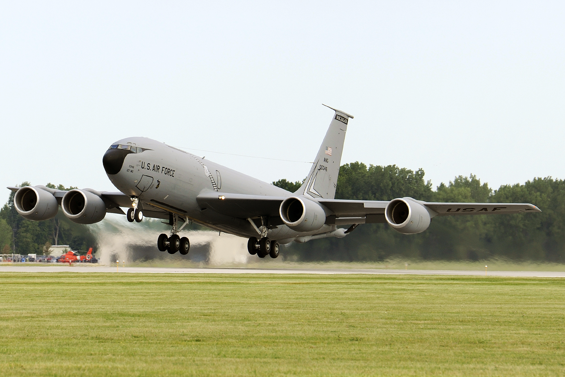 KC-135 Takeoff at Selfridge