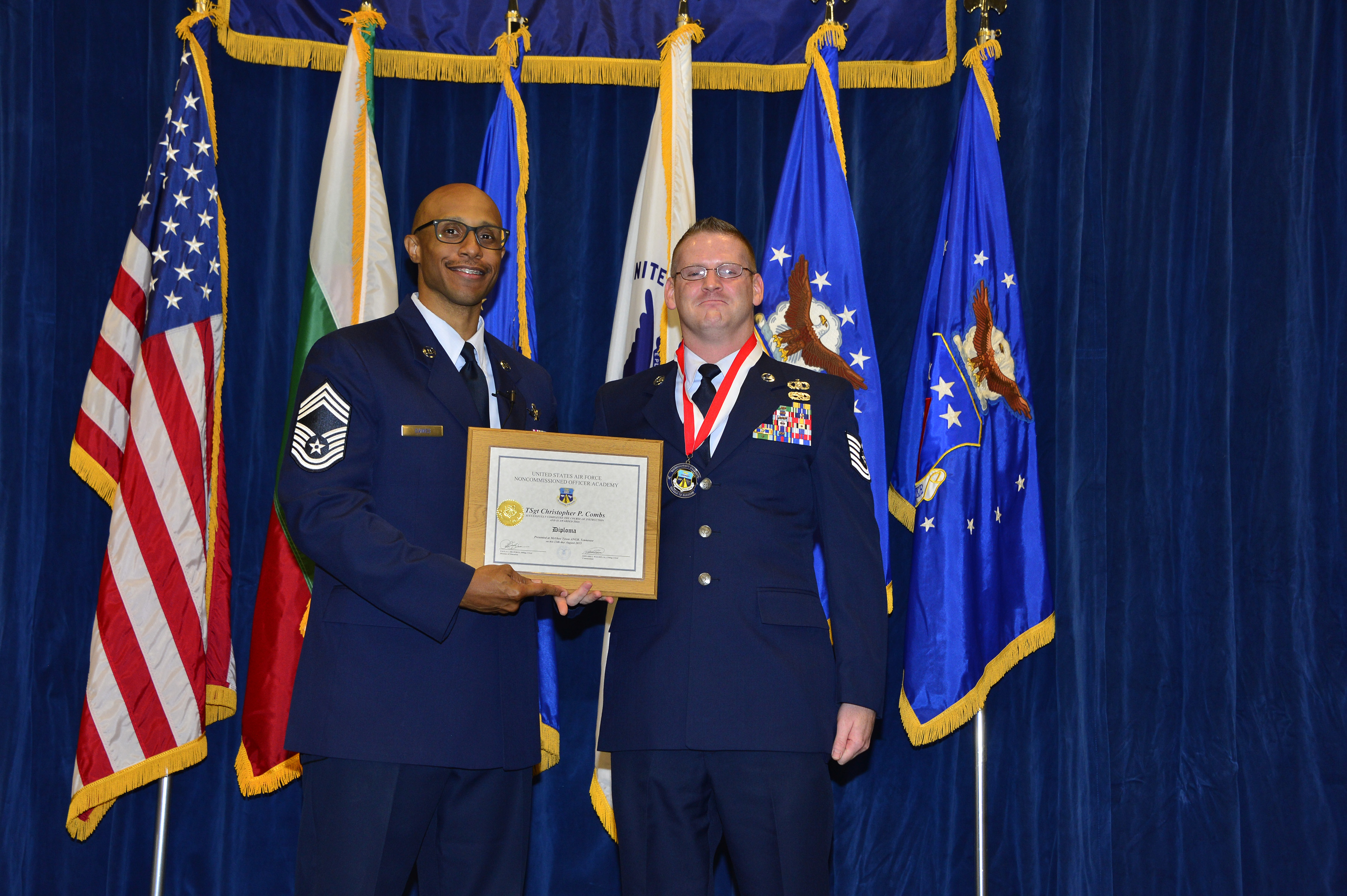 NCO academy class 15-5 graduation