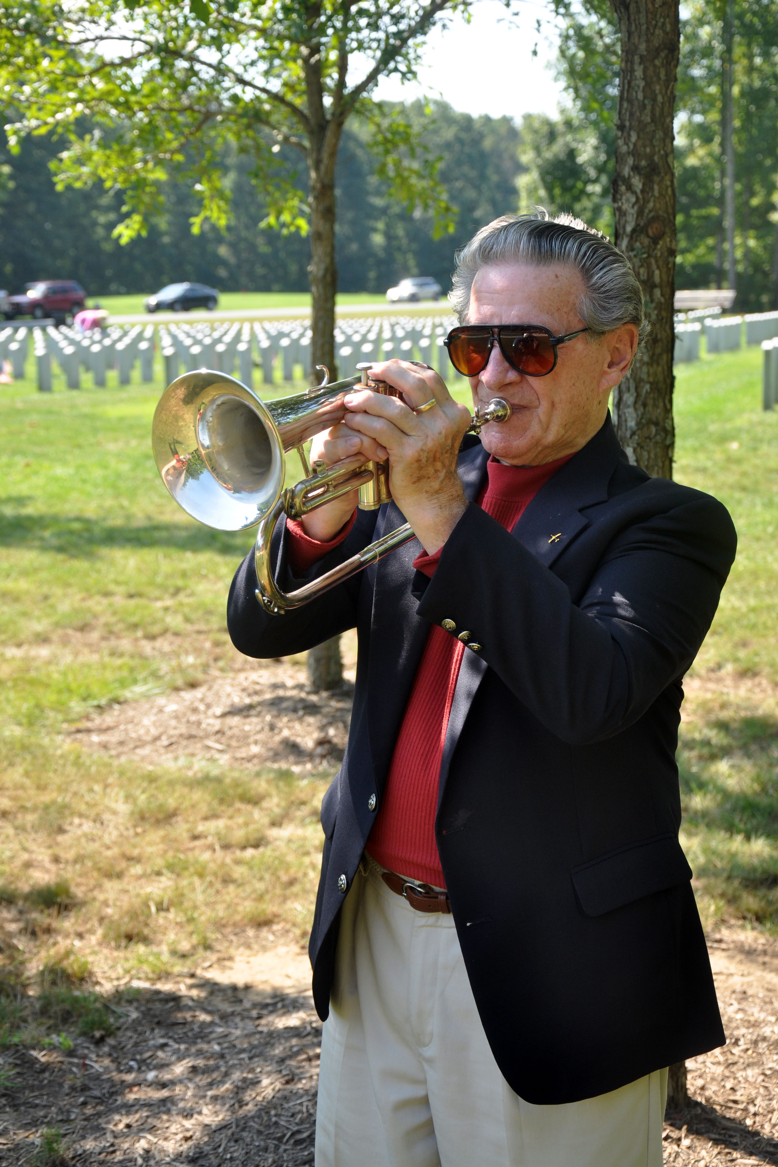 End of WWII 70th Anniversary Quantico Cemetery