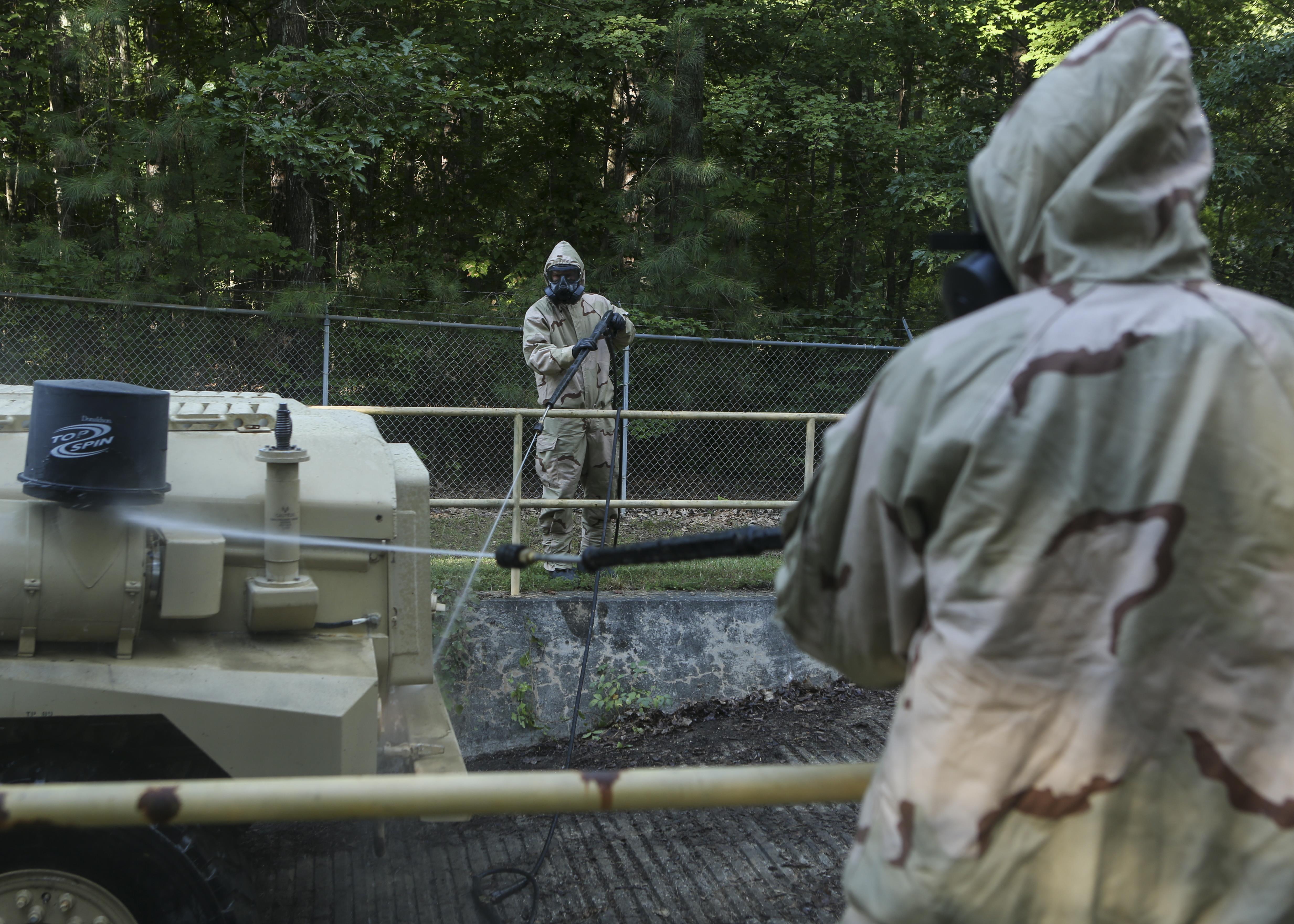 2nd CEB conducts CBRN training