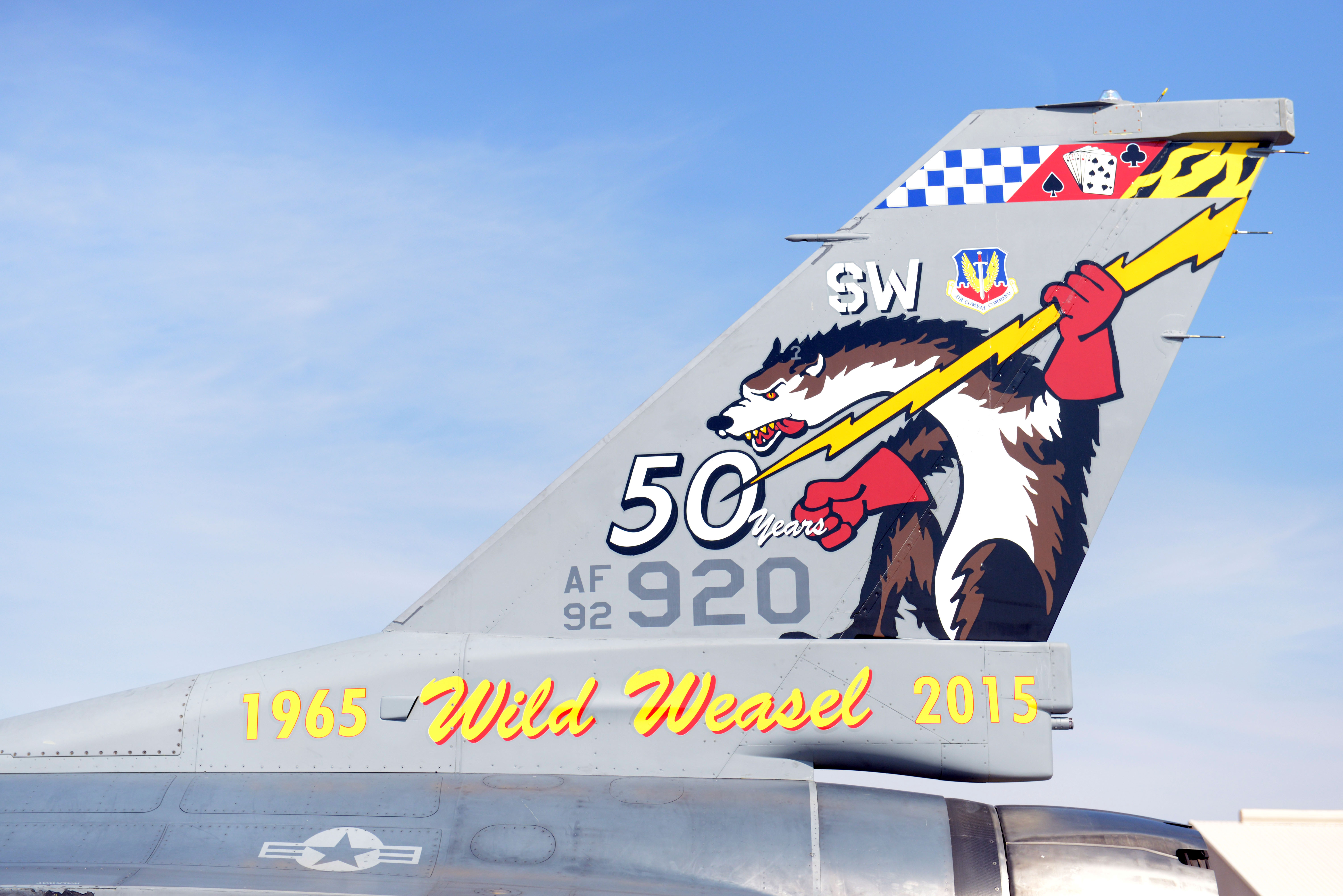 Shaw tirelessly maintains Wild Weasels during Red Flag 15-4