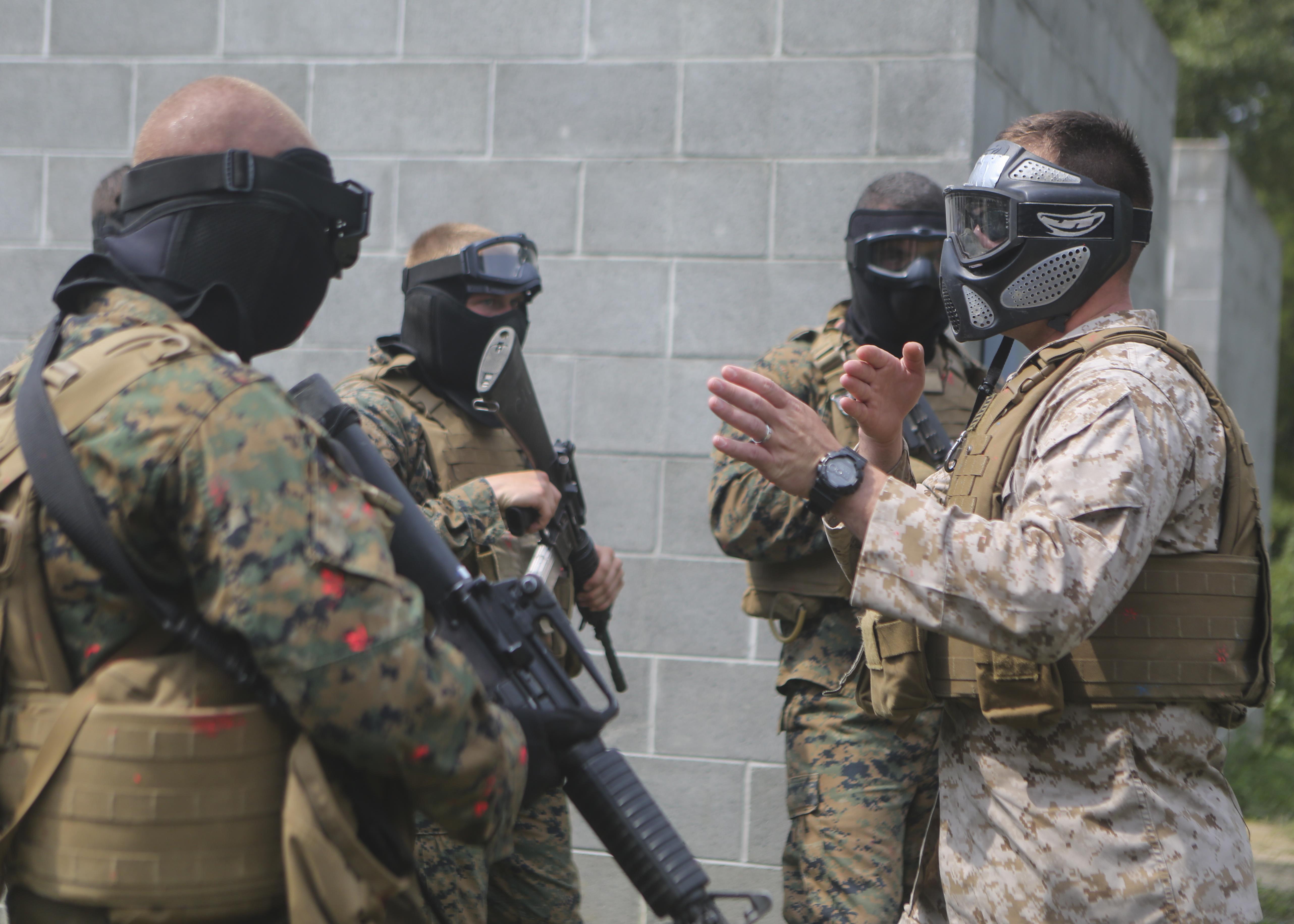 Every Marine an infantryman: Support Co., 2nd CEB, learns basics of ...