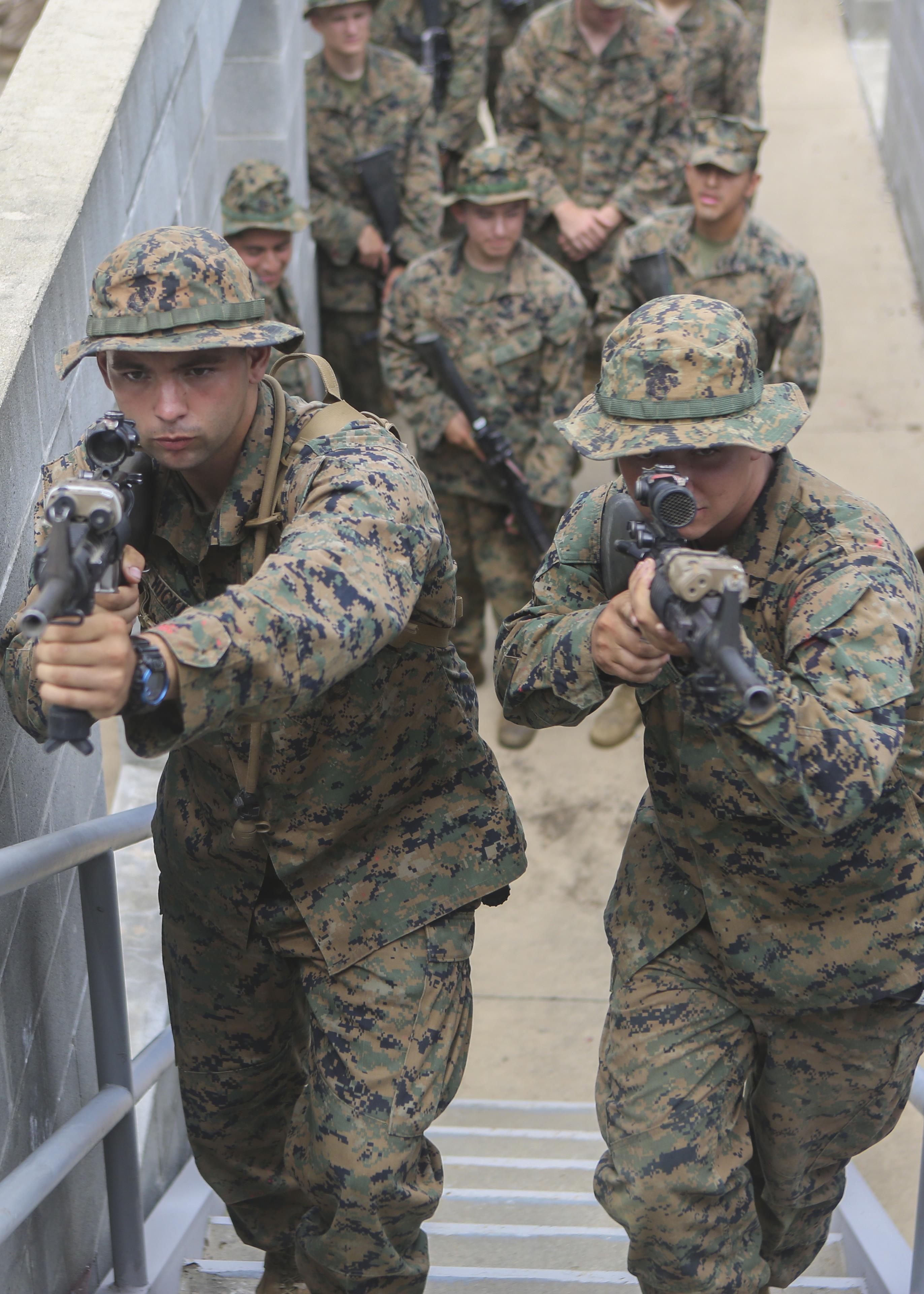 Every Marine an infantryman: Support Co., 2nd CEB, learns basics of ...