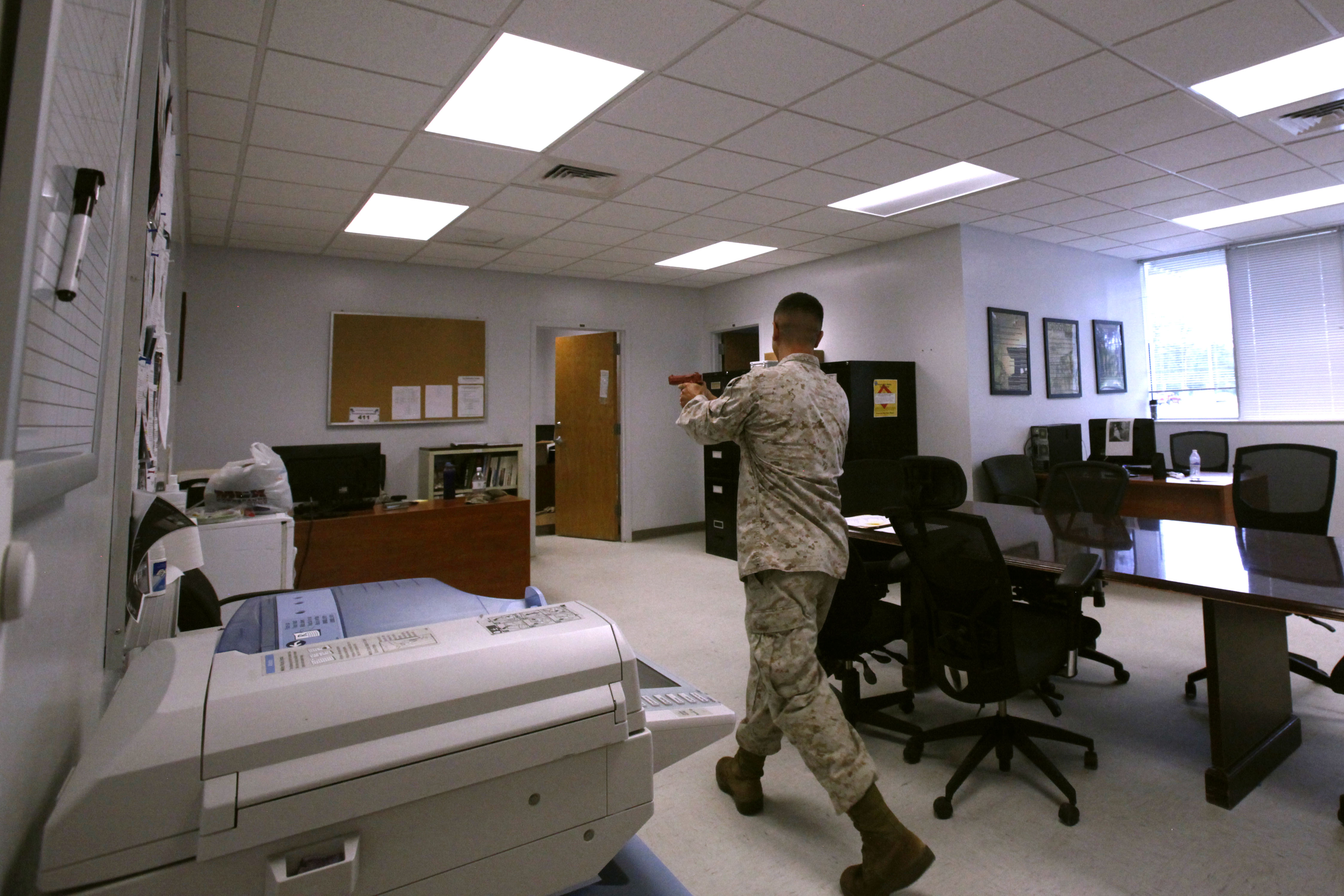 MACG-28, MTACS-28 hold active shooter drill
