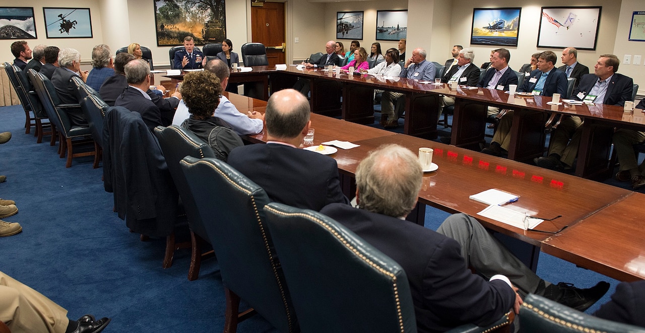 Carter Welcomes Senior Civilian Leaders to Pentagon > U.S. Department ...