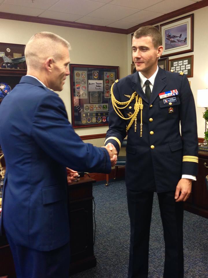 Lt. Gen. Steven Kwast awarded the French Legion of Honor medal