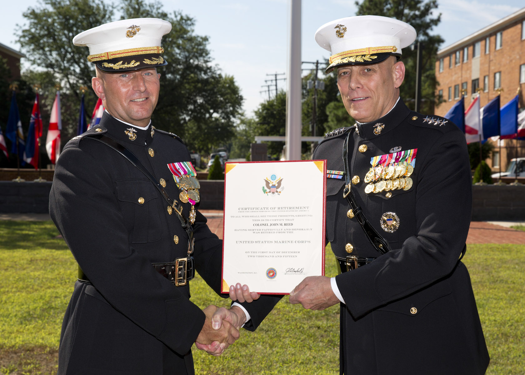 Retirement Ceremony