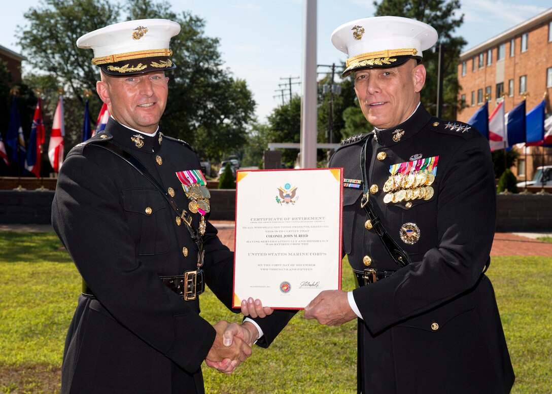 Retirement Ceremony