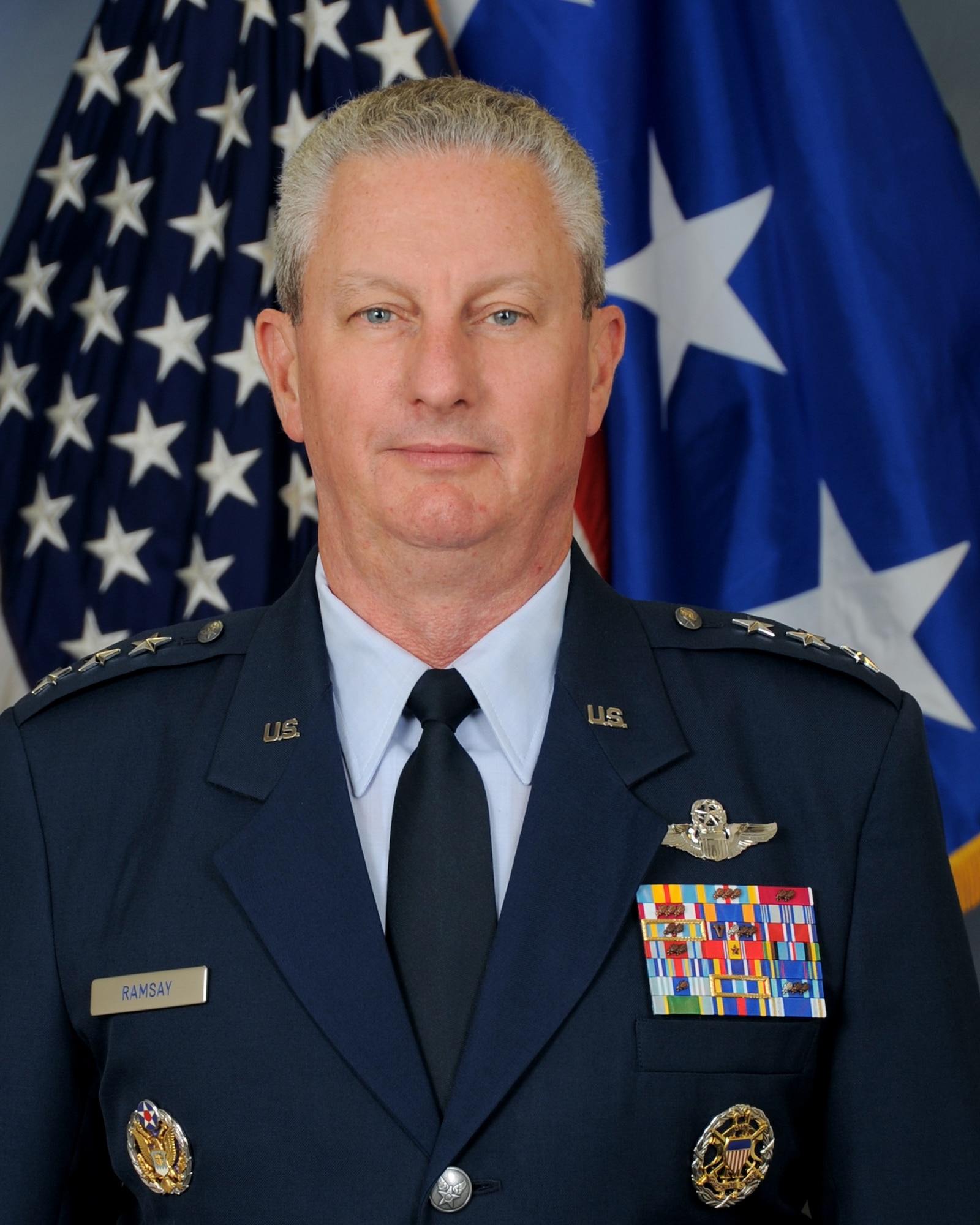 LIEUTENANT GENERAL MARK F. RAMSAY > Air Force > Biography Display