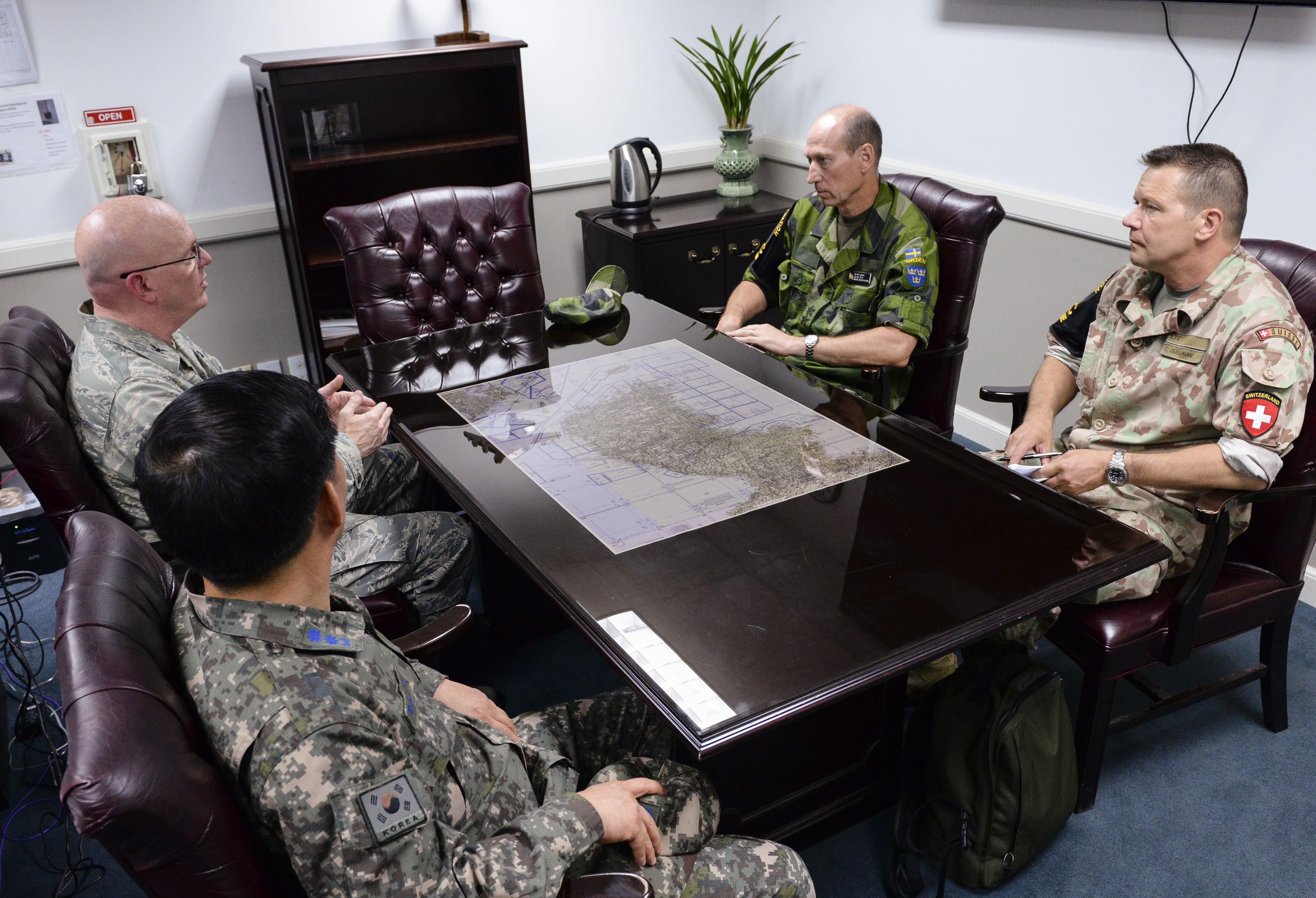 Neutral Nations Supervisory Commission visits 607th AOC > Pacific Air ...