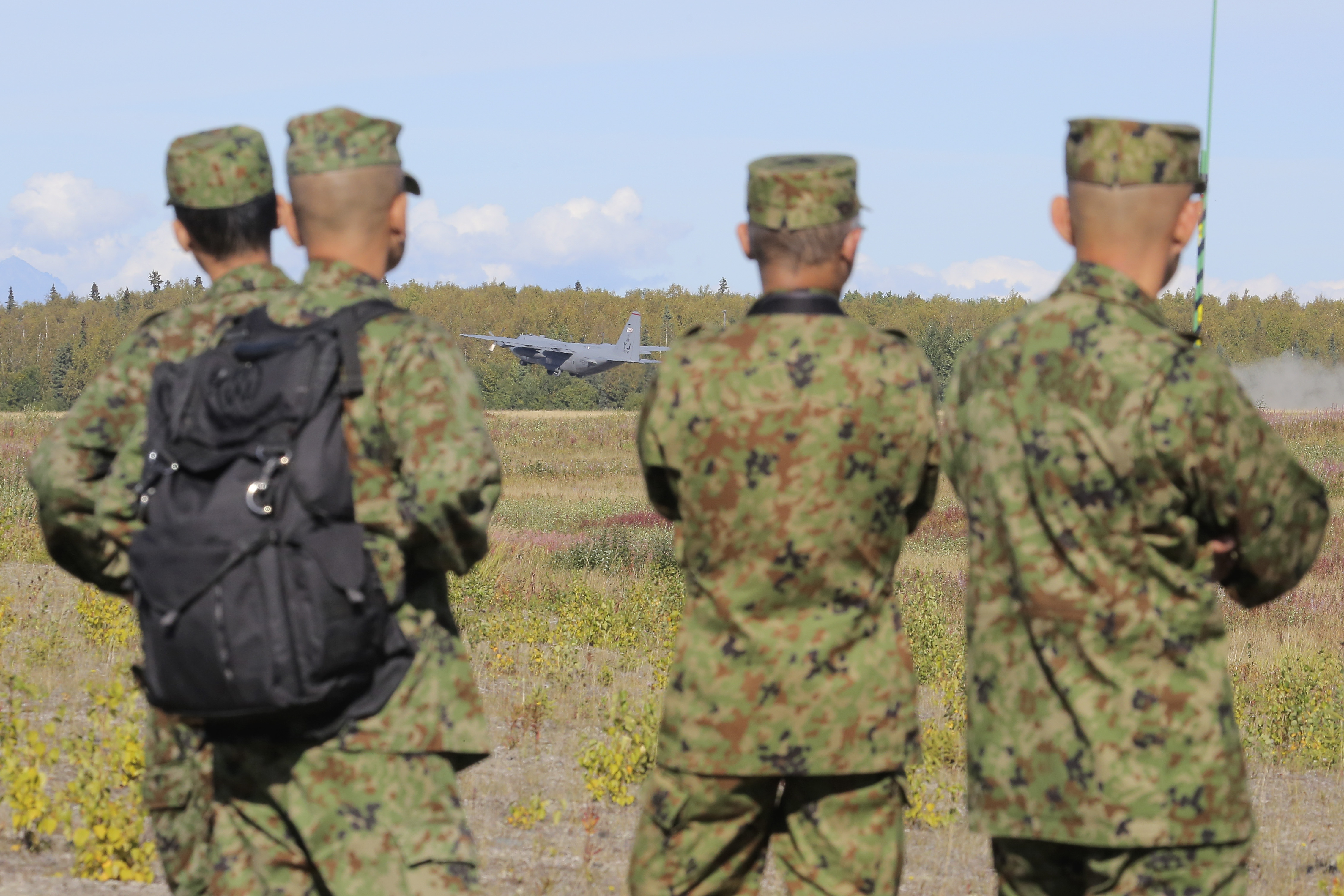 JGSDF, USARAK, RAAF, USAF, conduct joint jump training for Pacific ...