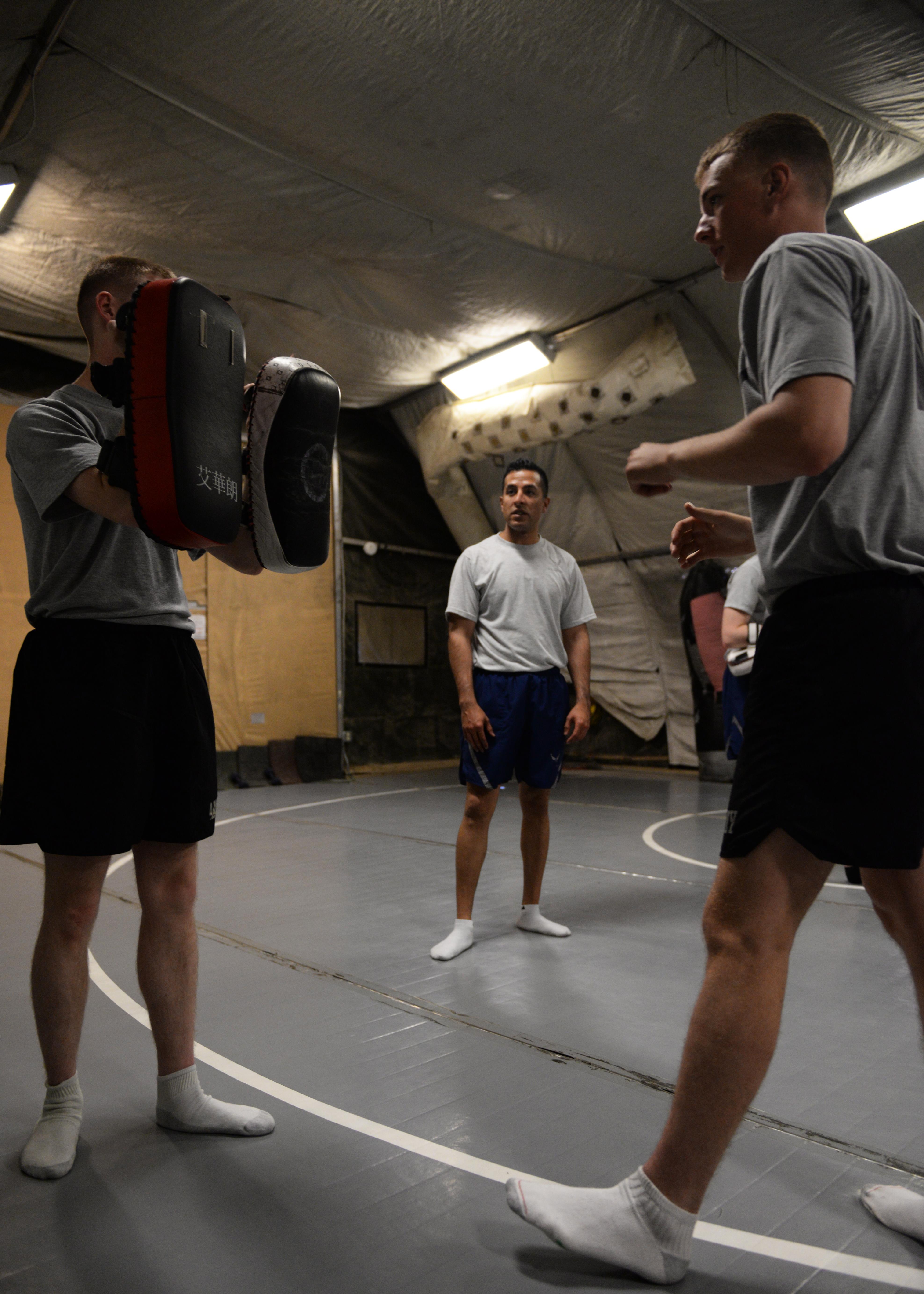 Security Forces Airman teaches combatives; promotes self-defense in ...