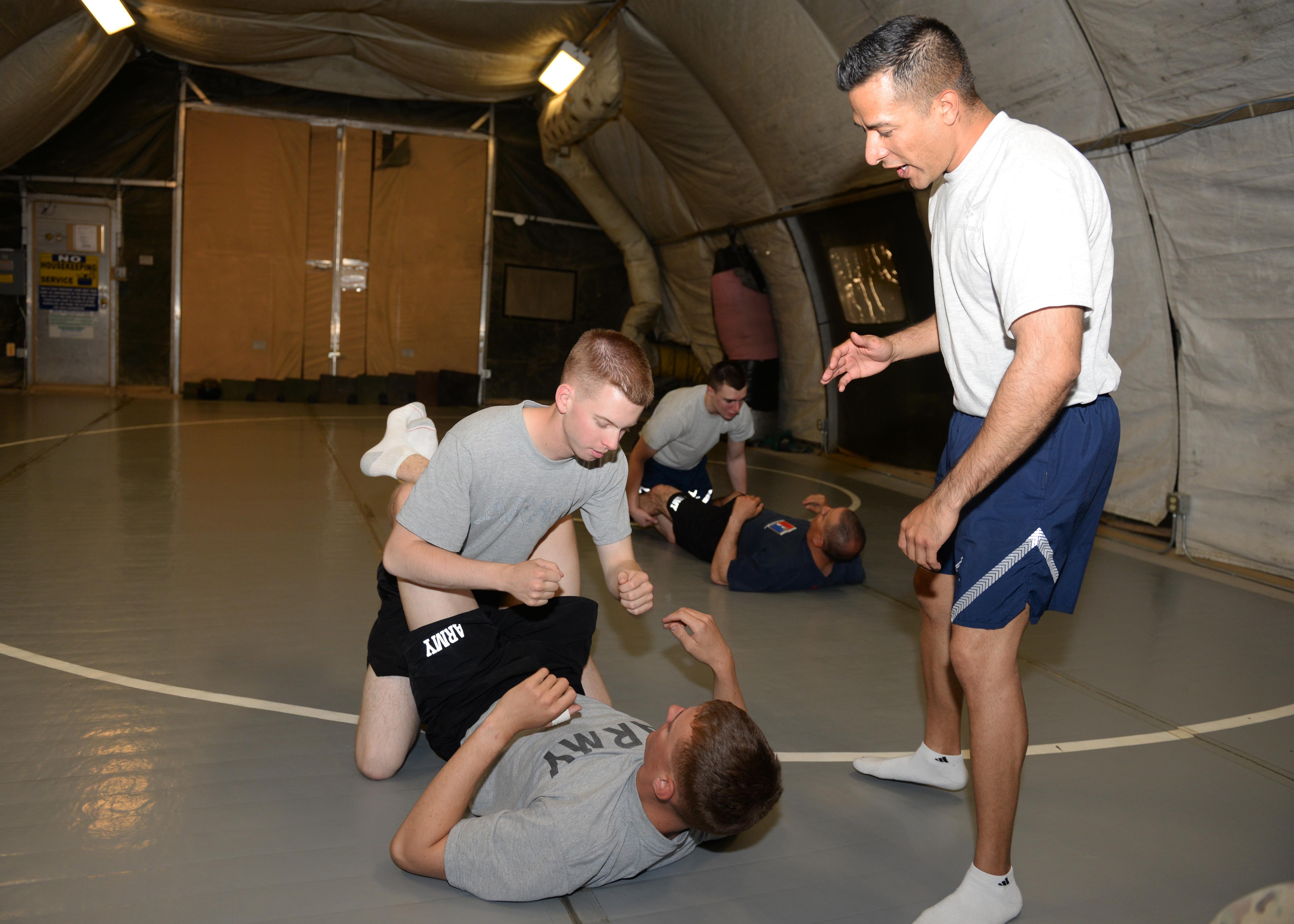 Security Forces Airman teaches combatives; promotes self-defense in ...