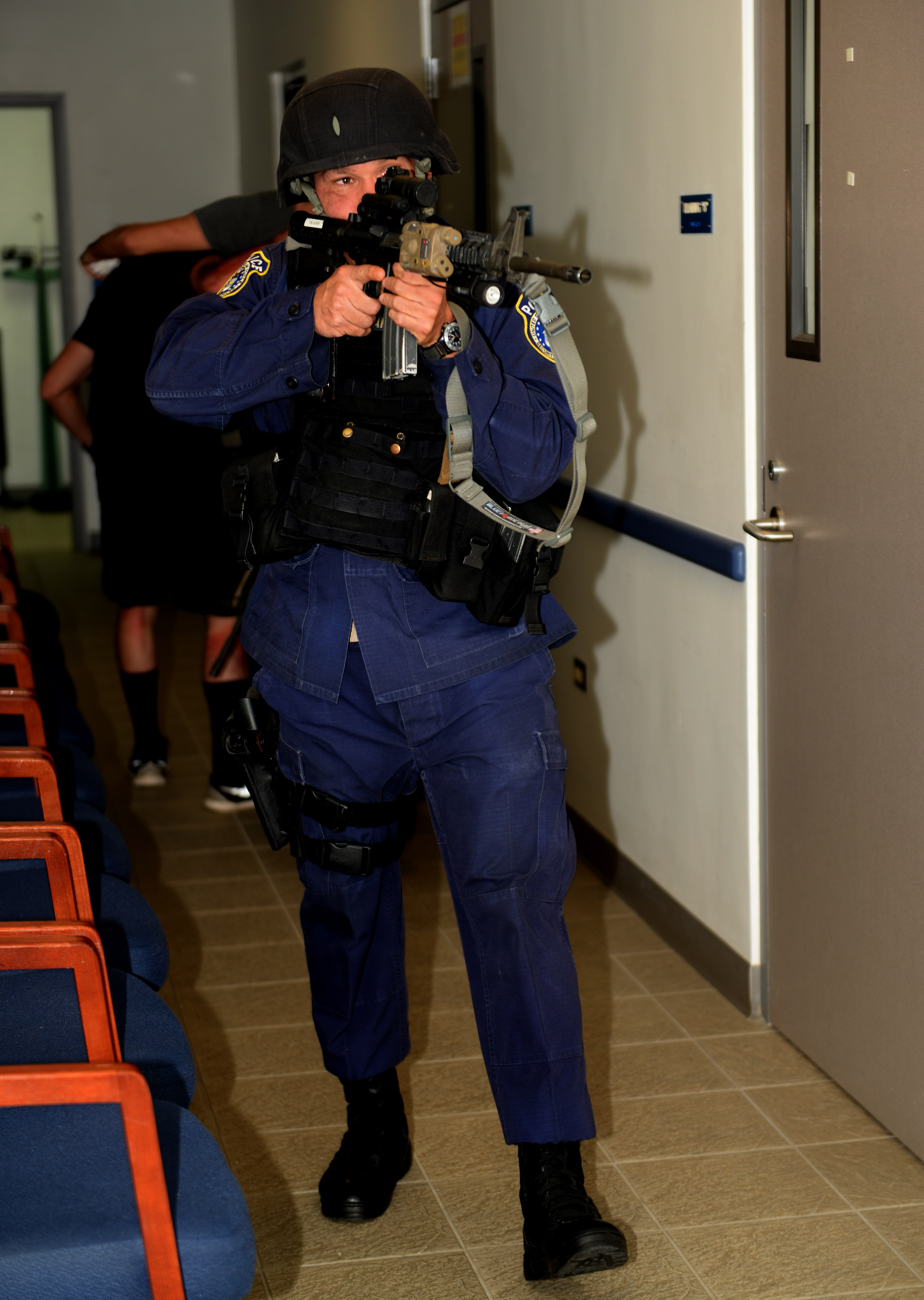 Airmen test life-saving skills during active shooter exercise ...