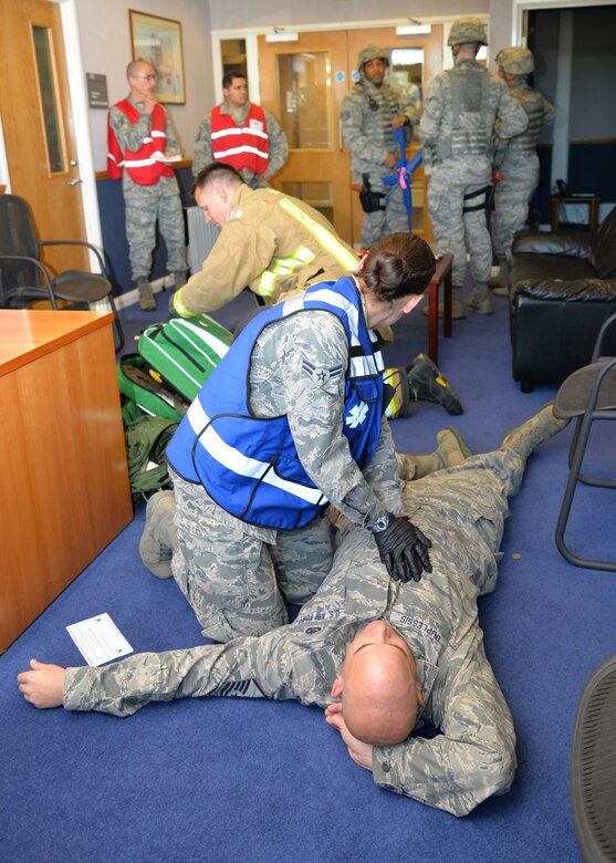 Active-shooter exercise tests first responders > Royal Air Force ...
