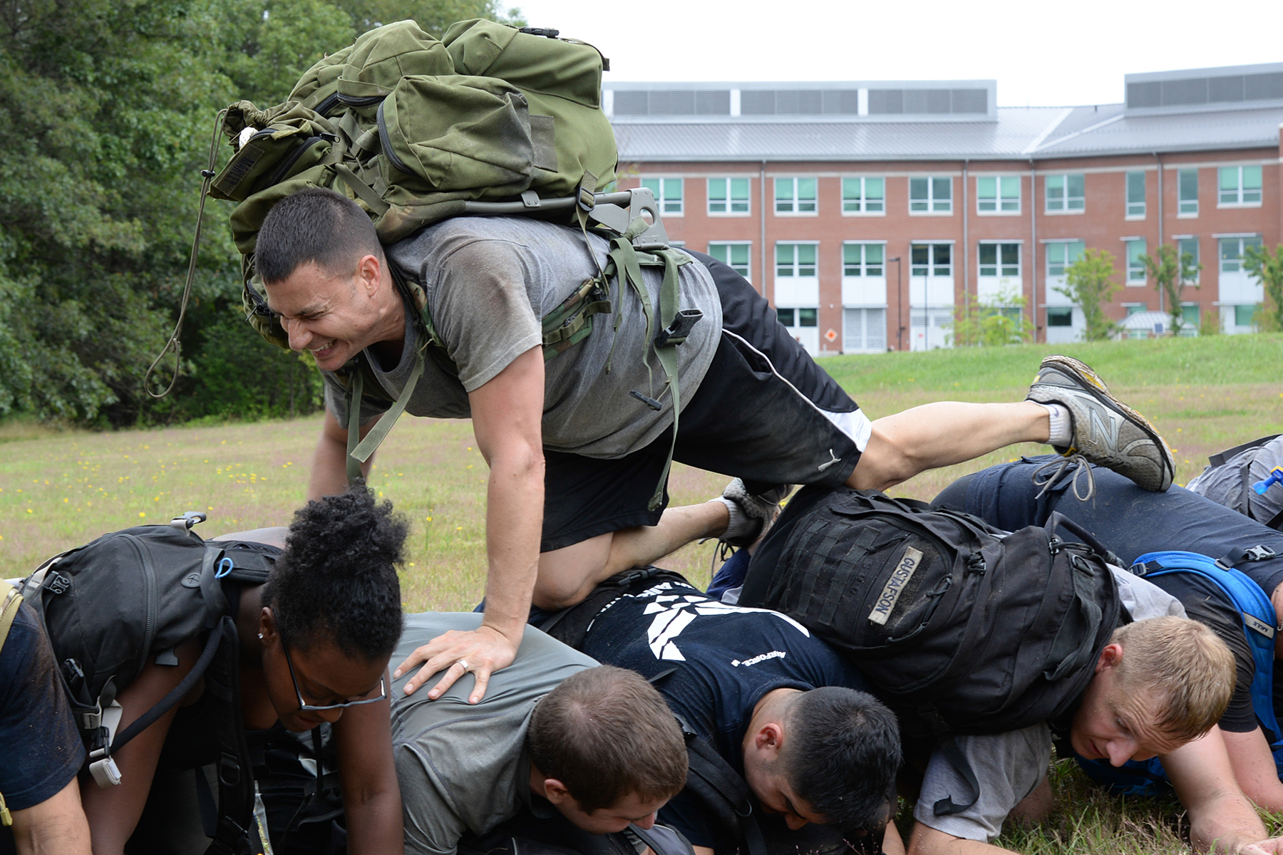 Airmen participate in GORUCK event
