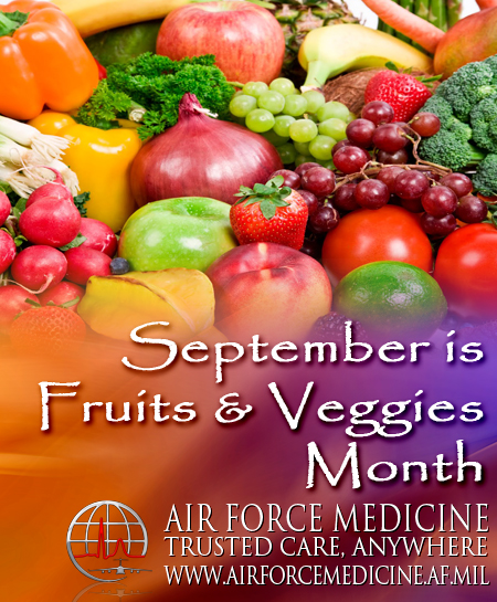 Fruits and Veggies Sep 2015