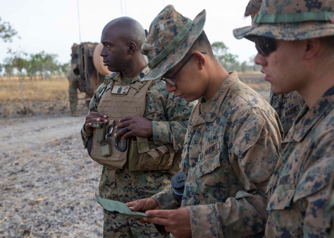 U.S. Marine Corps combat engineers conduct demolition training during ...