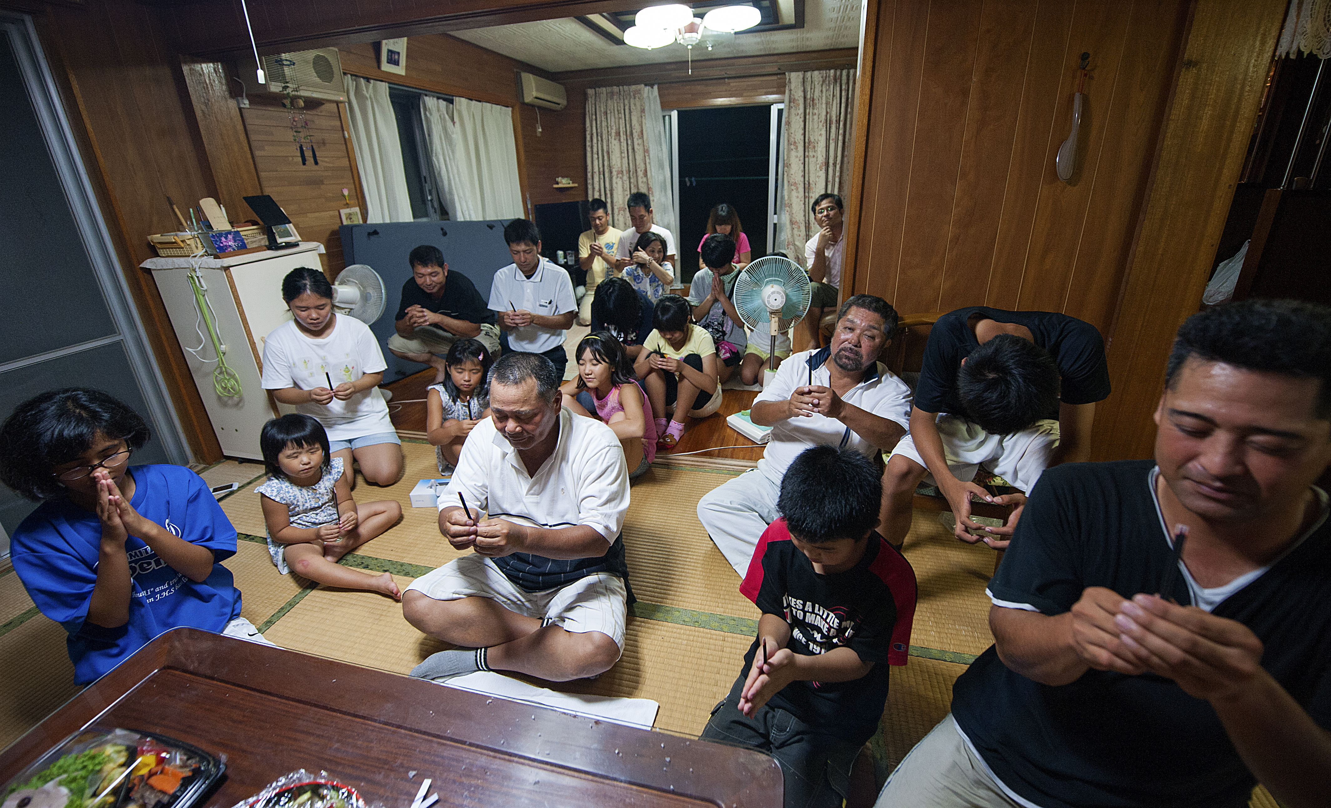 Okinawans come together as ancestors return to spirit world > Kadena ...